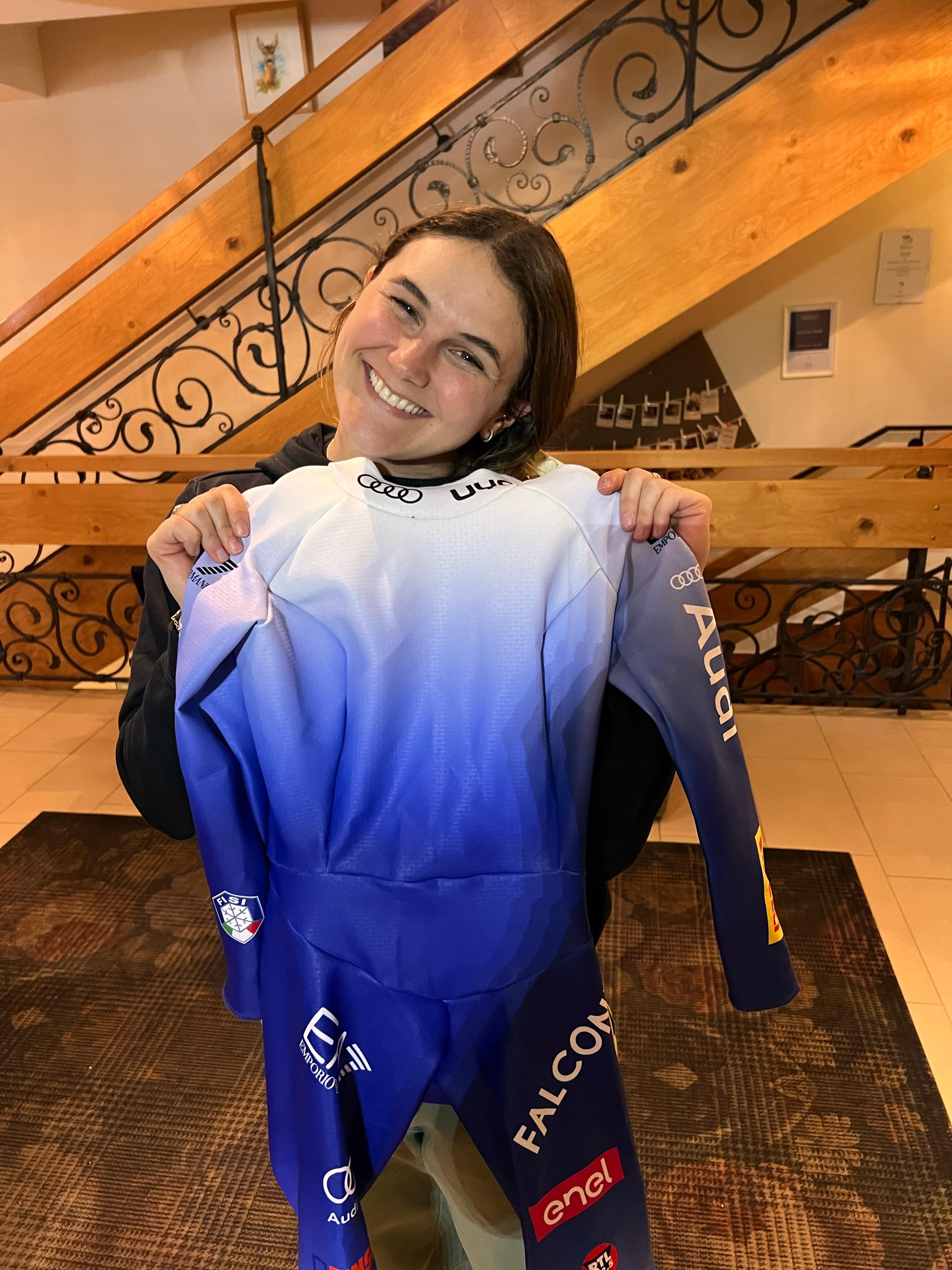 Laura Pirovano's World Championship Jumpsuit - Signed by Laura Pirovano ...