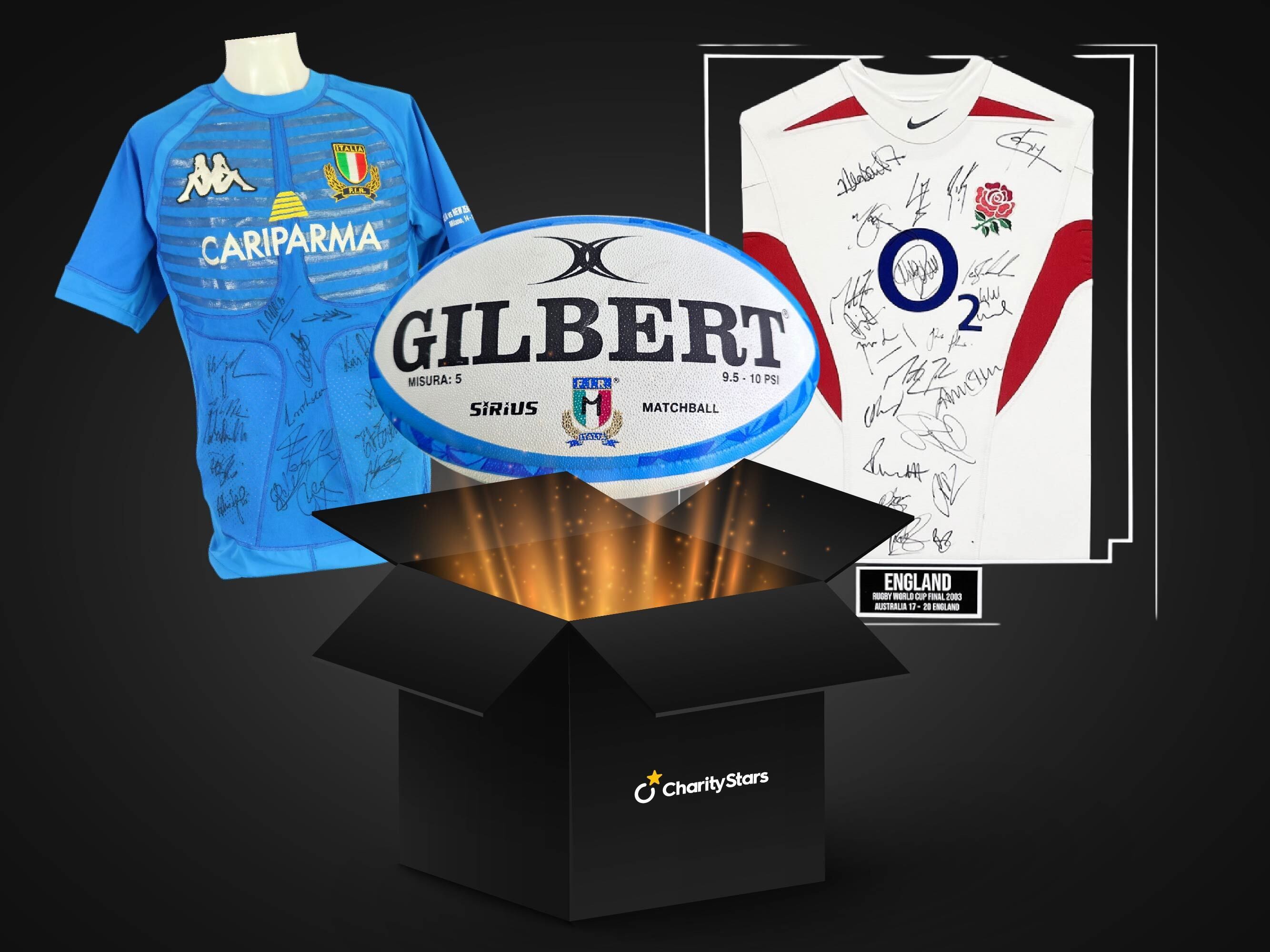 Maglie Vintage Indossate Rugby Mystery Box - CharityStars