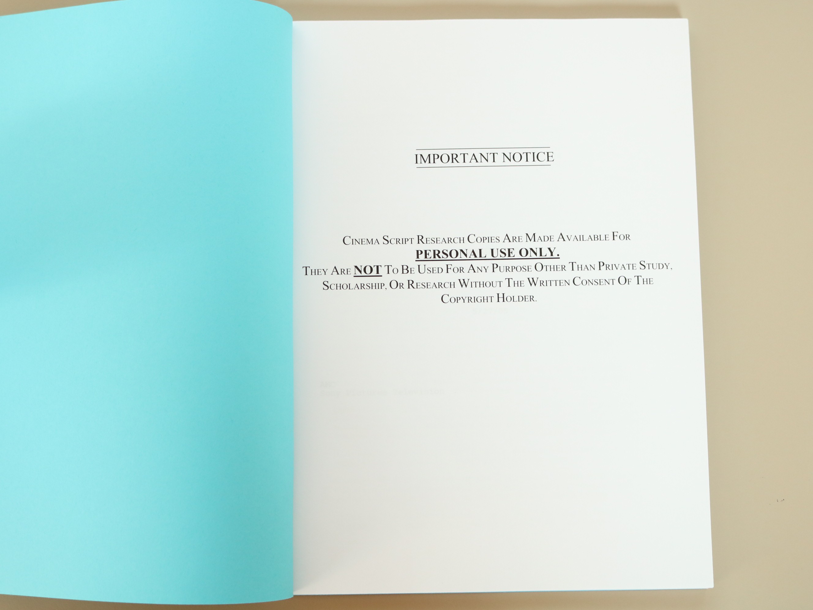 Breaking Bad - Original Script - CharityStars