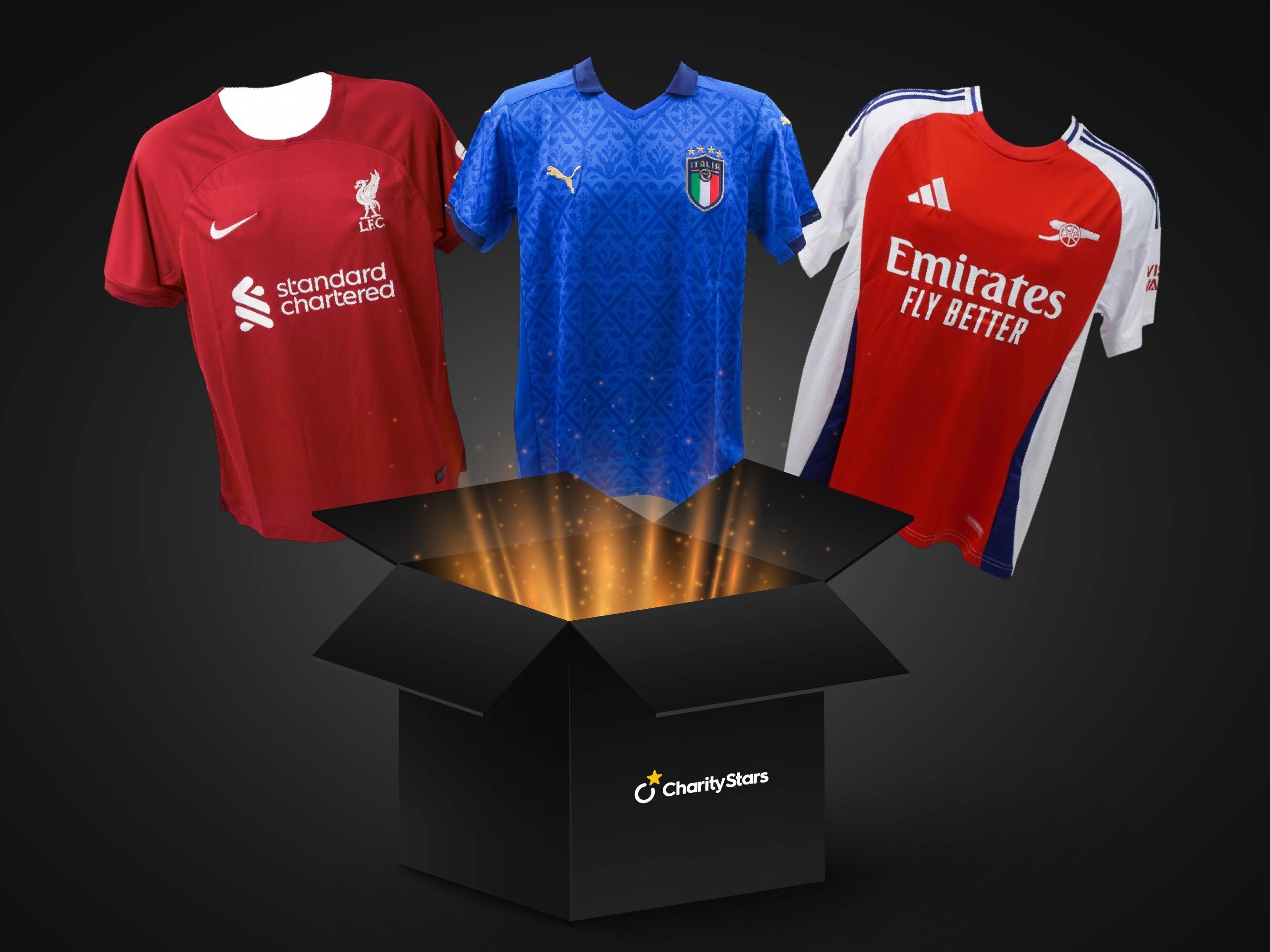 Football Memorabilia Mystery Box - CharityStars
