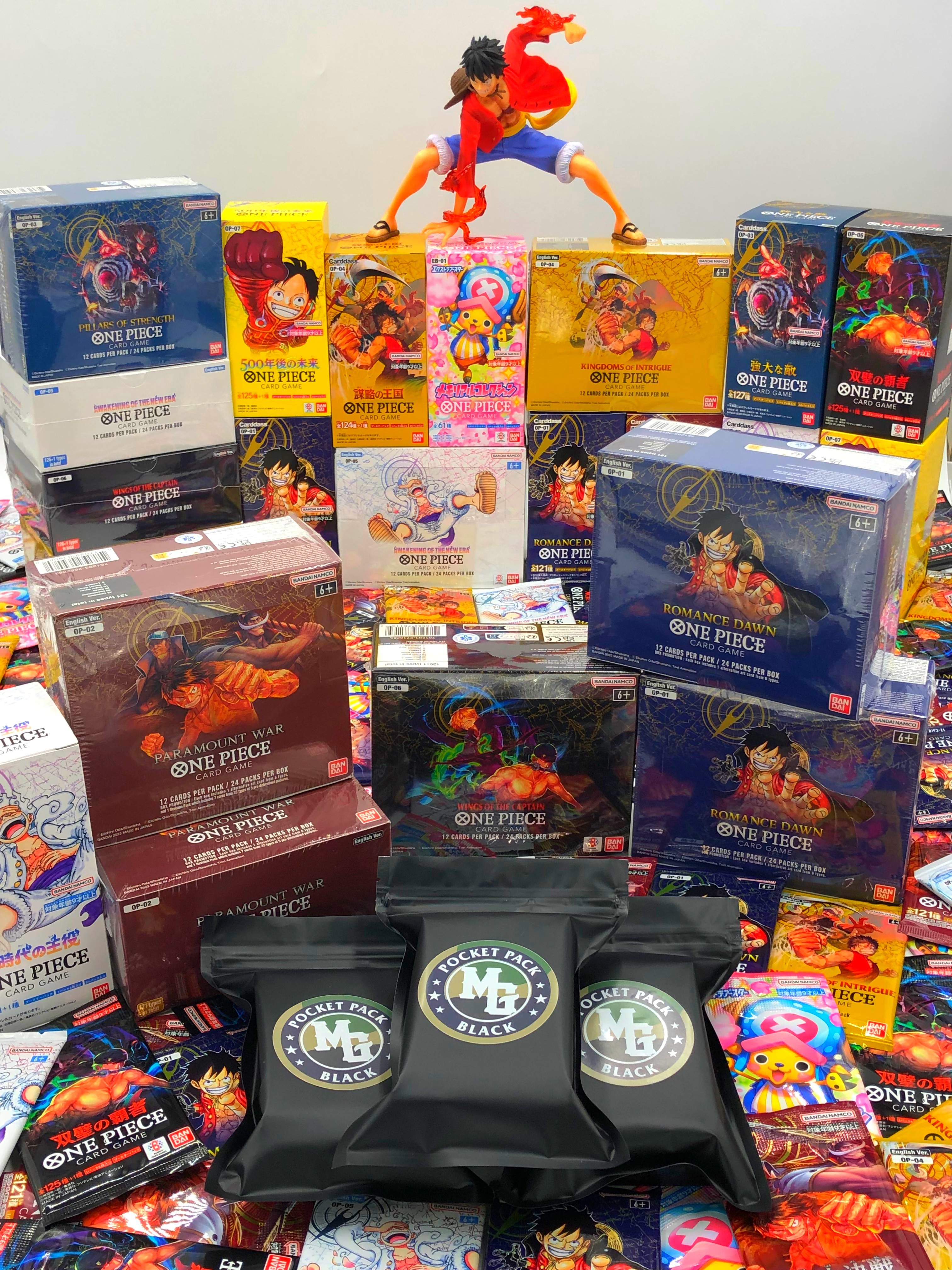 "One Piece" Trading Card Pocket Pack 5 Unopened Packs - CharityStars