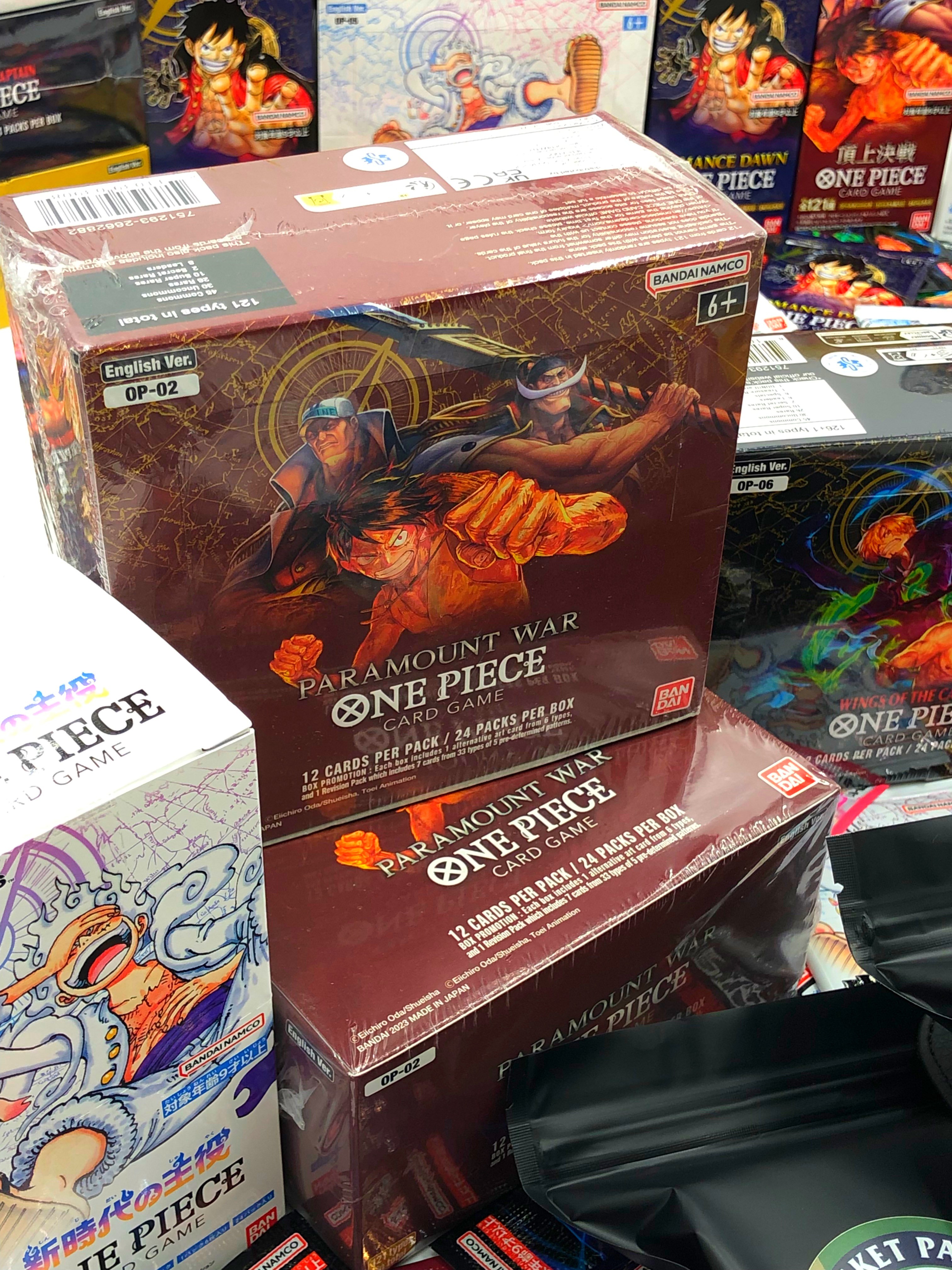 "One Piece" Trading Card Pocket Pack 5 Unopened Packs - CharityStars