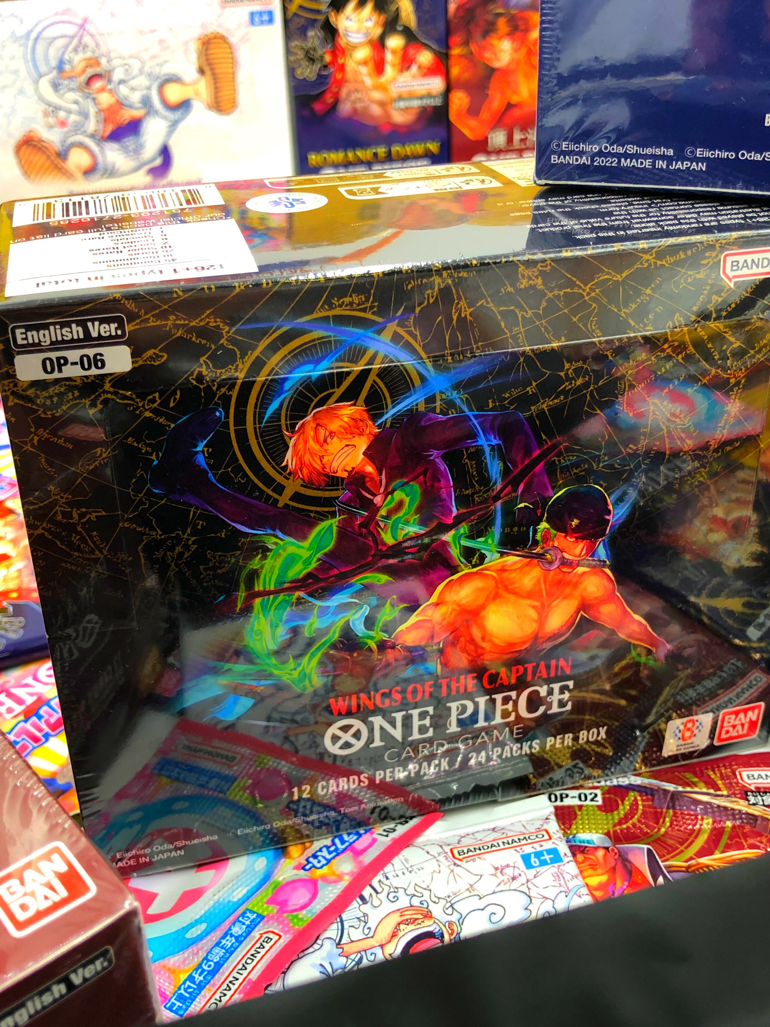 "One Piece" Trading Card Pocket Pack 5 Unopened Packs - CharityStars