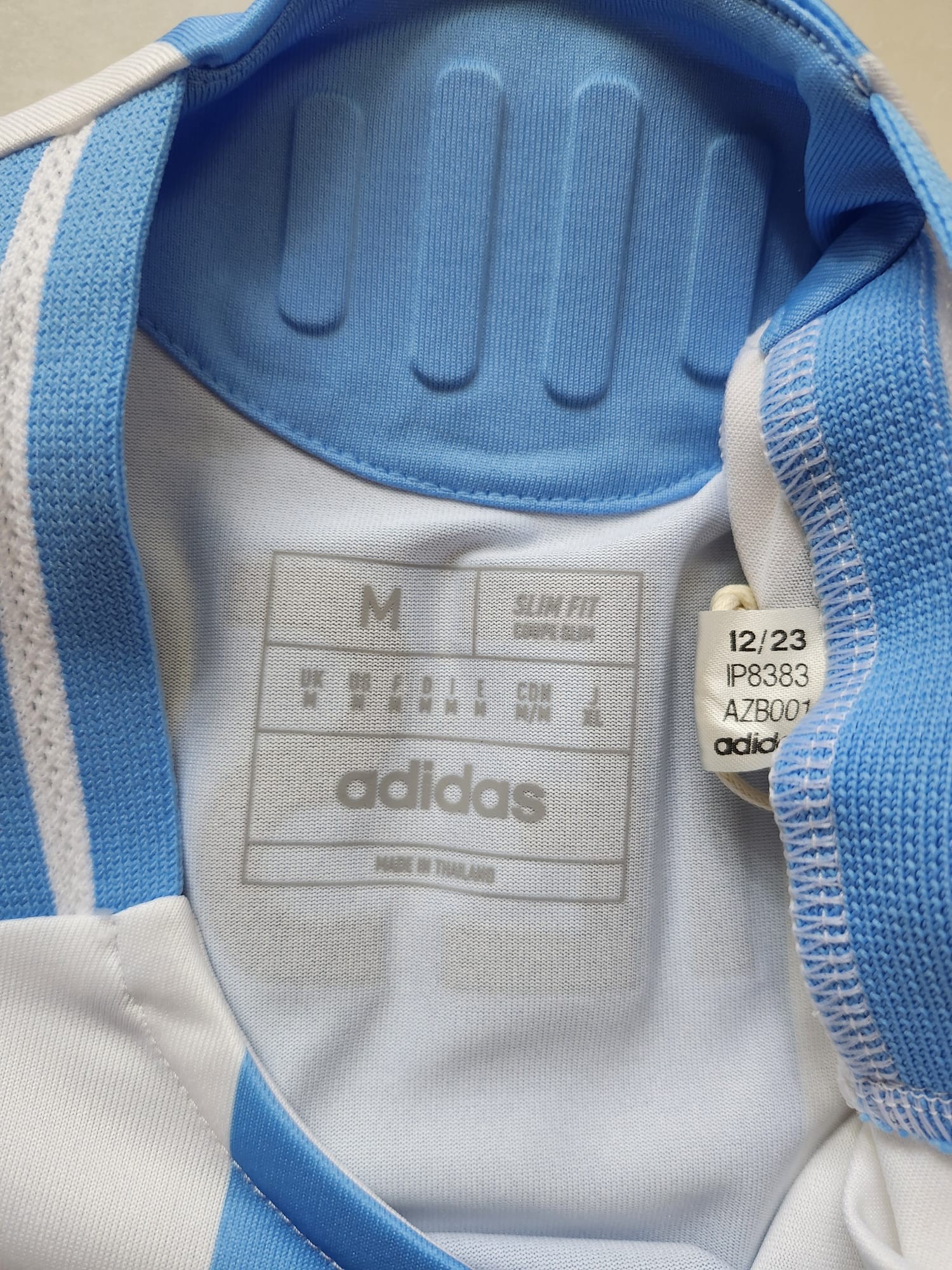 Lionel Messi's Argentina 2024 Official Home Shirt - CharityStars