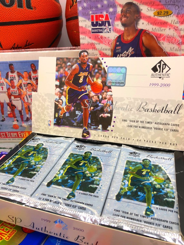 NBA Trading Cards Mystery Box "Old School Edition 2024-25" (10 Unopened ...