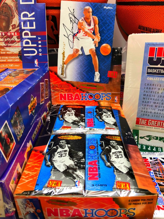 NBA Trading Cards Mystery Box "Old School Edition 2024-25" (10 Unopened ...