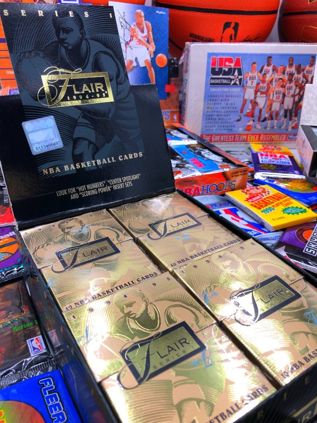 NBA Trading Cards Mystery Box "Old School Edition 2024-25" (10 Unopened ...
