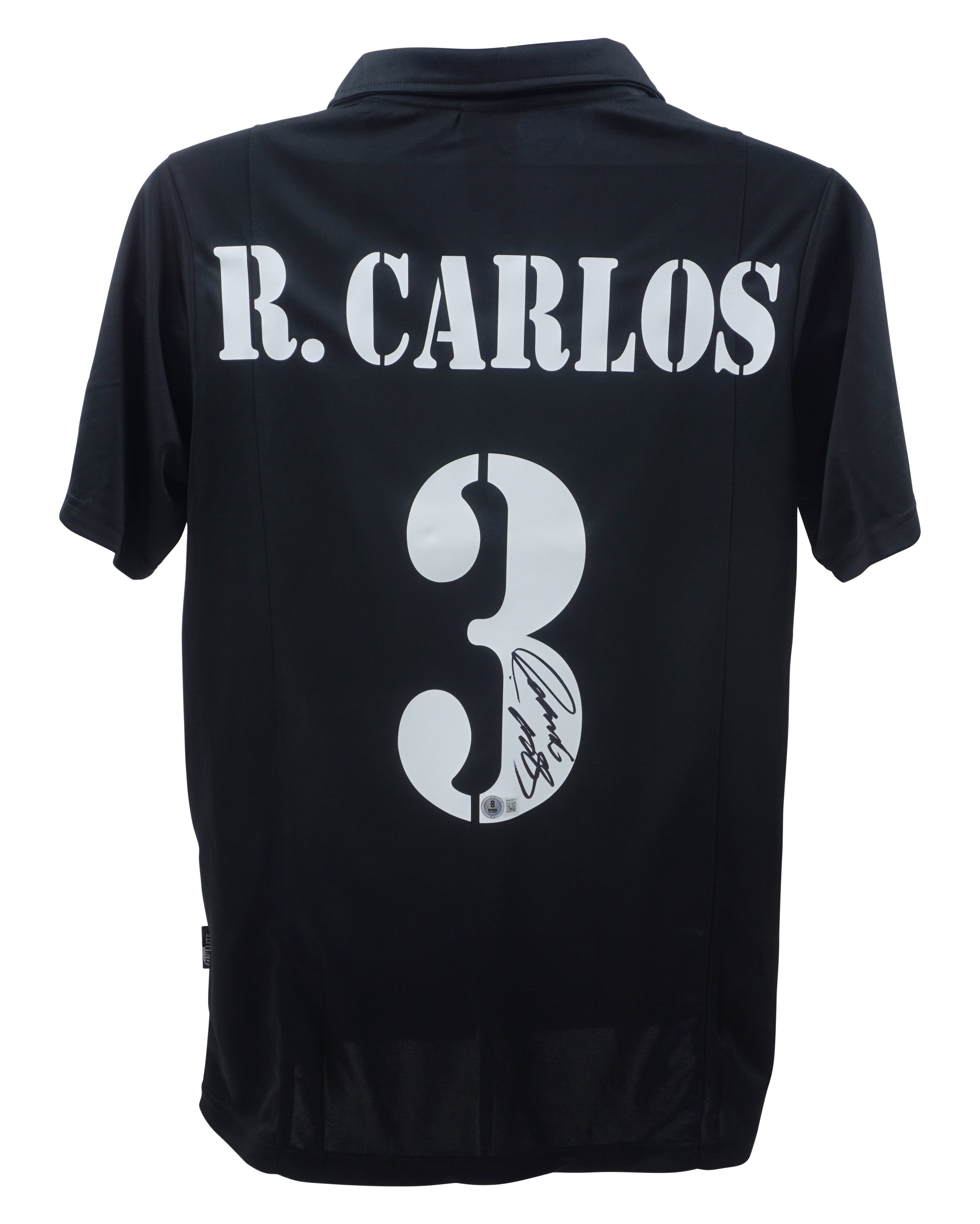 Roberto Carlos' Real Madrid Signed Replica Shirt - CharityStars