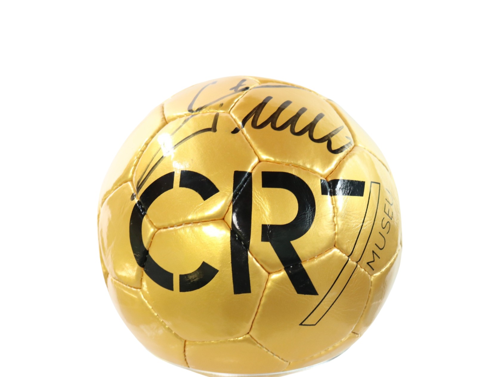 CR7 Museum Ball - Signed by Cristiano Ronaldo - CharityStars