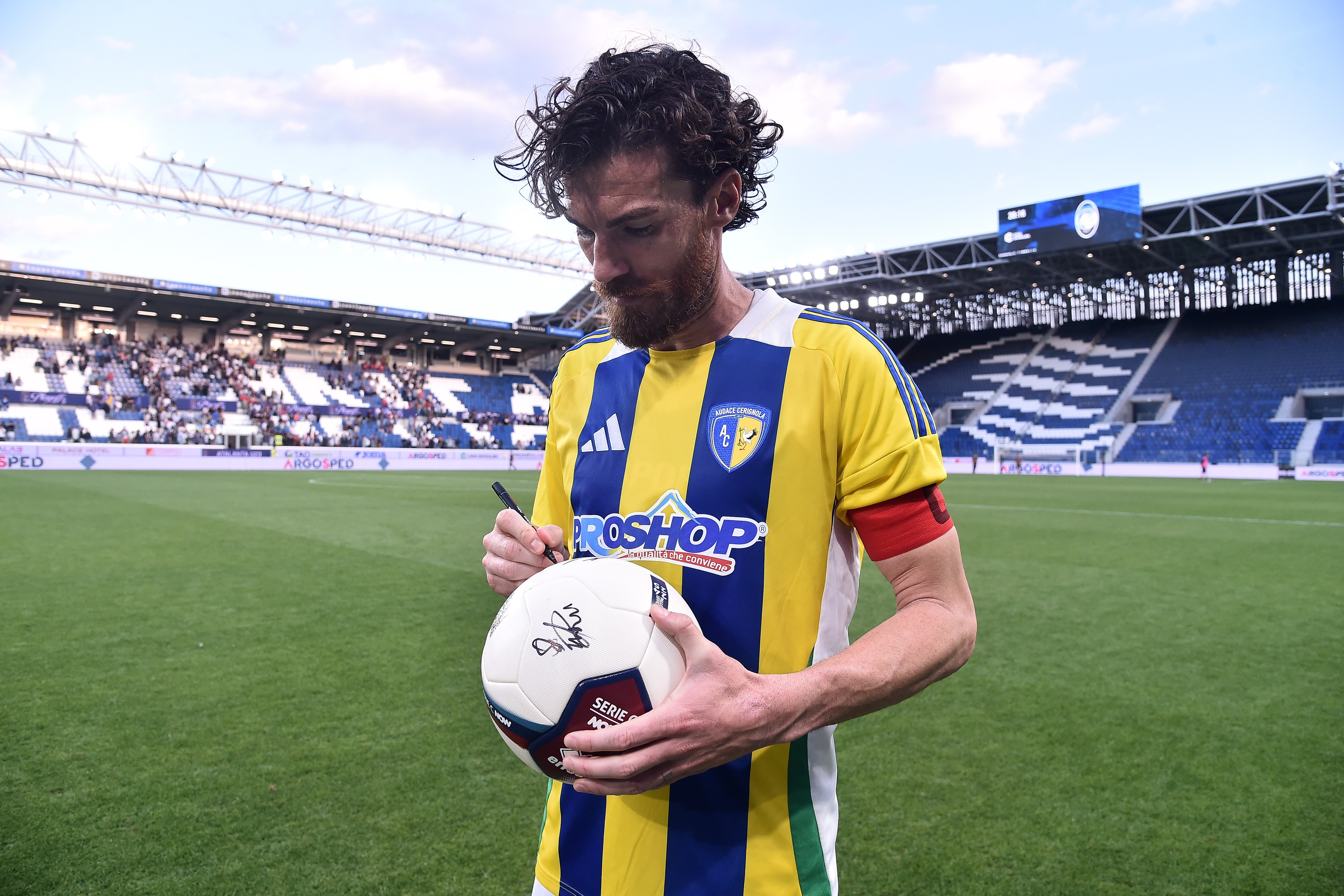 Serie C Play-Off Signed Match-Ball, Atalanta U23 vs Audace Cerignola ...