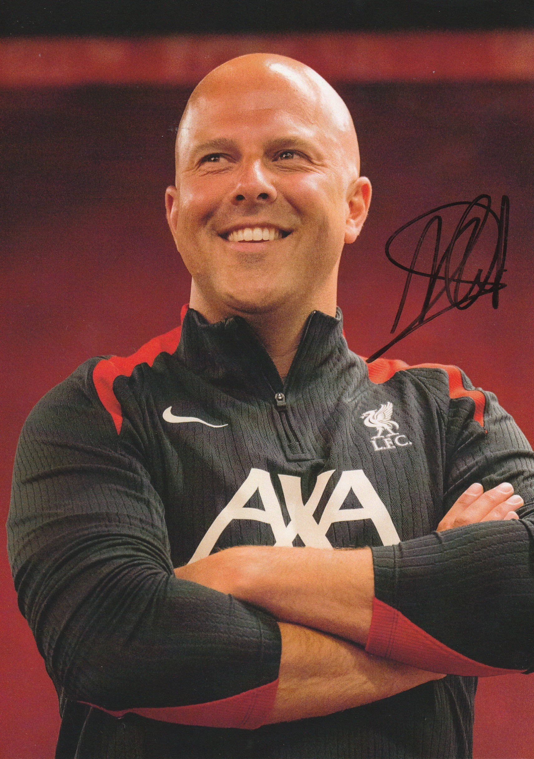 Arne Slot Liverpool Premier League Winning Manager Signed Display ...