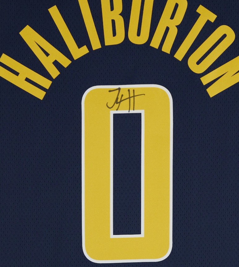 Tyrese Haliburton's Indiana Pacers Signed Jersey - CharityStars