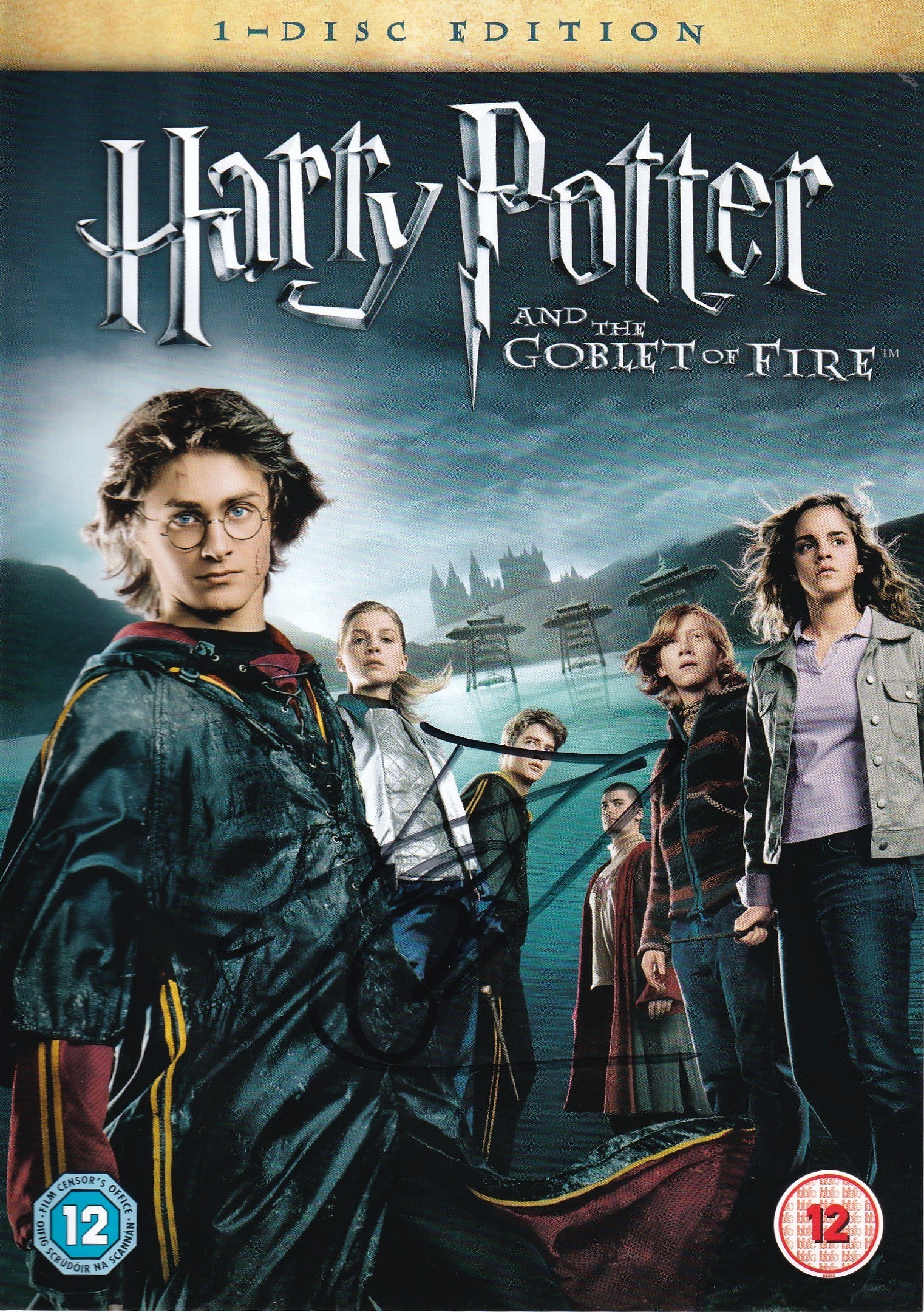 Daniel Radcliffe Signed Harry Potter Display with DVD - CharityStars