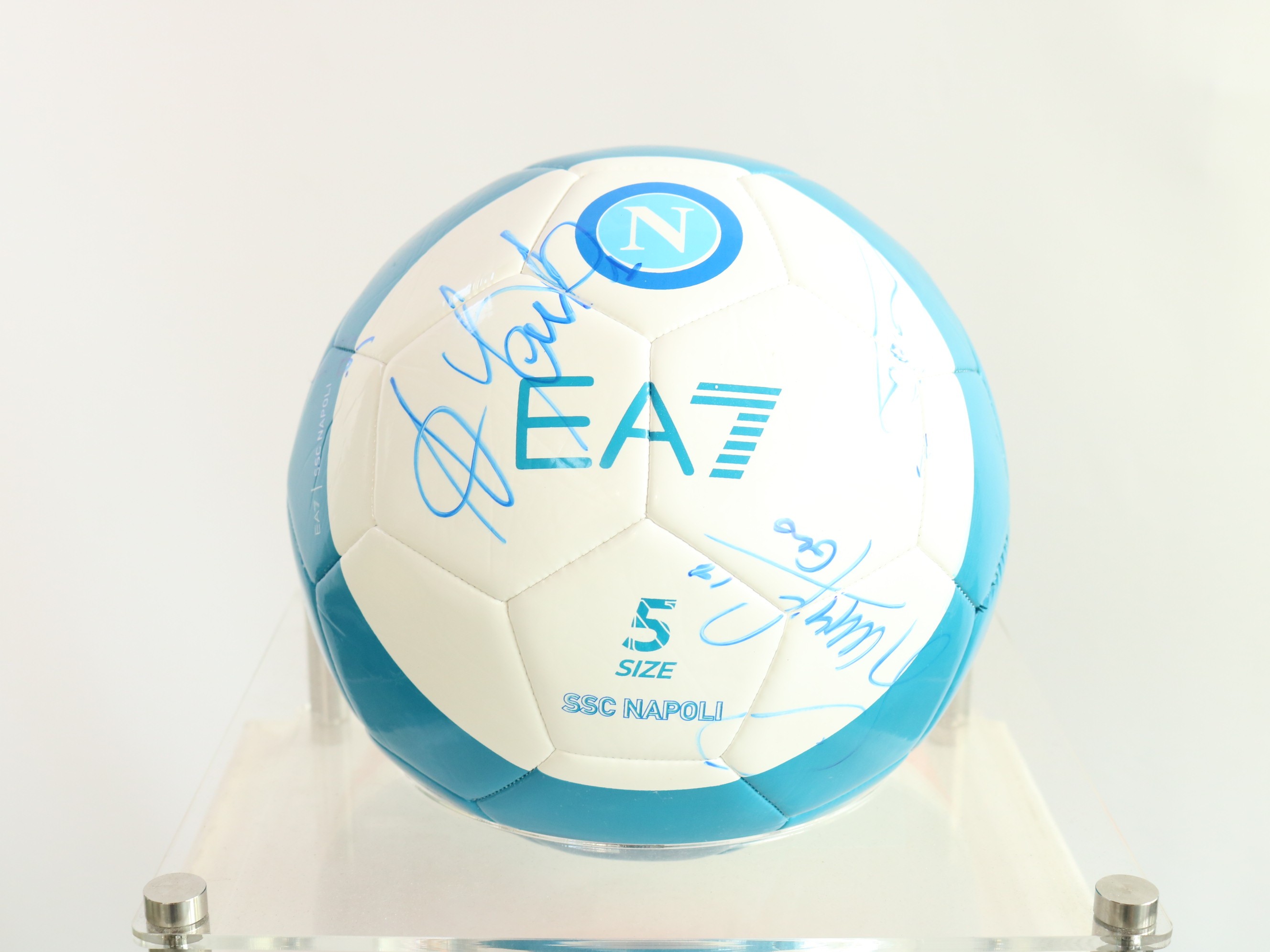 Official Napoli Tricolore Football, 2024/25 - Signed by the Squad ...