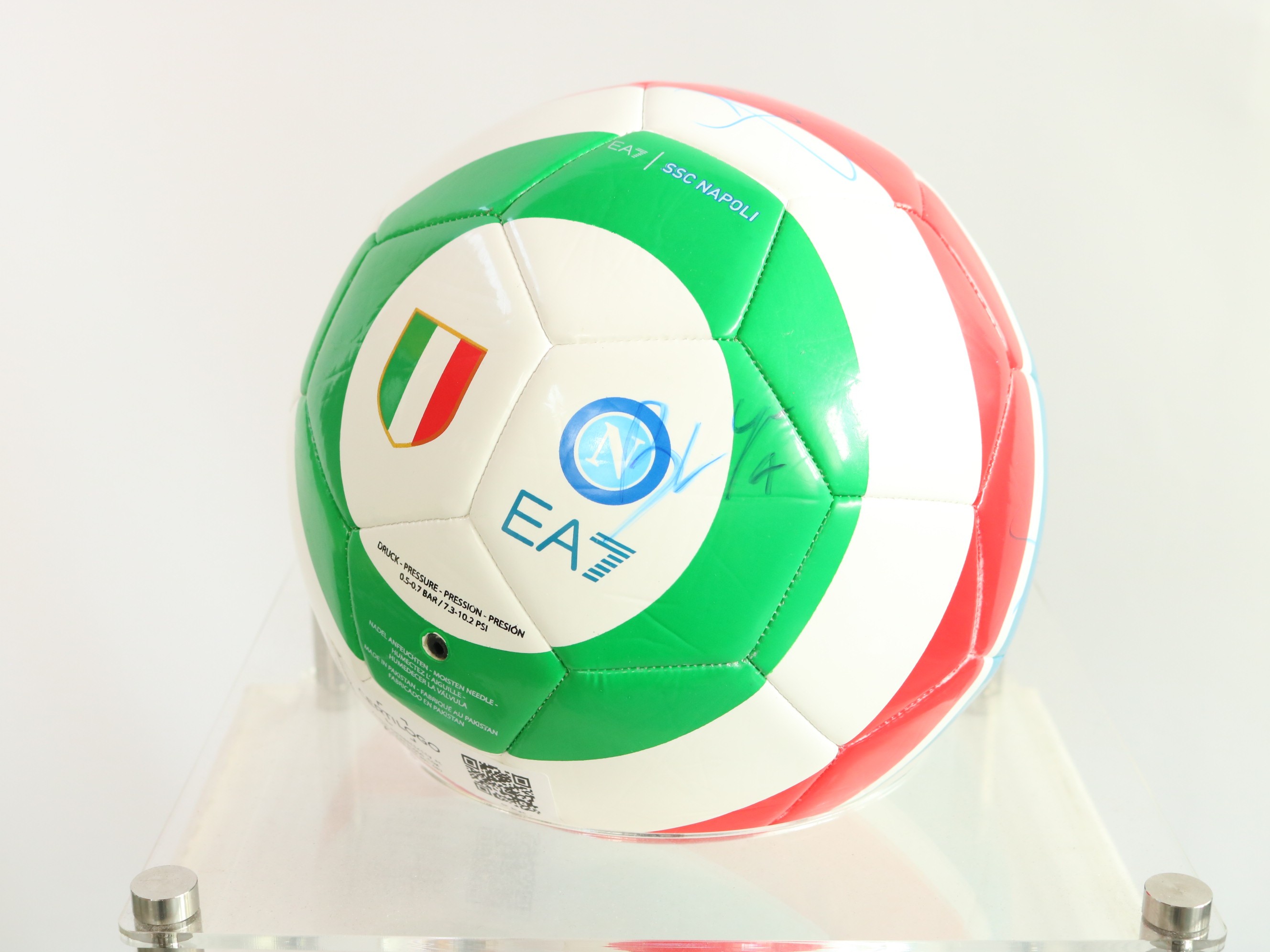 Official Napoli Tricolore Football, 2024/25 - Signed by the Squad ...