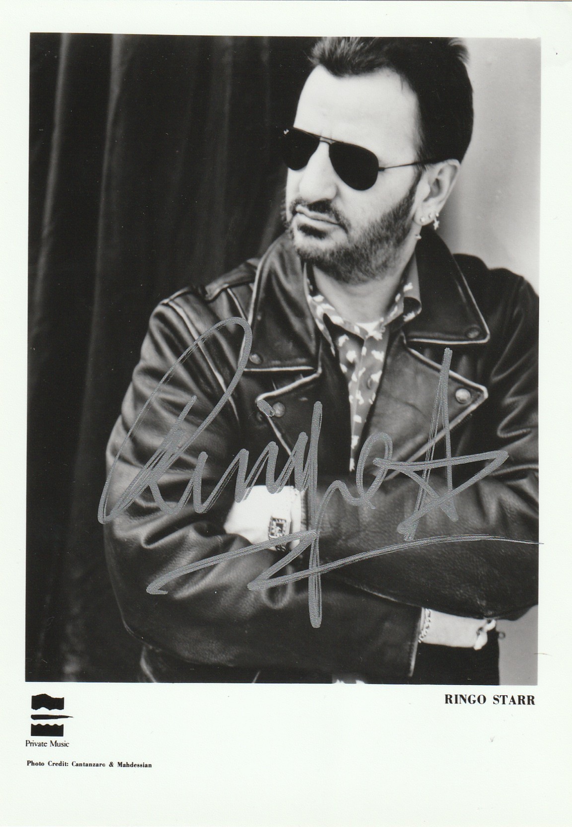 Ringo Starr of The Beatles Signed Photo Display - CharityStars