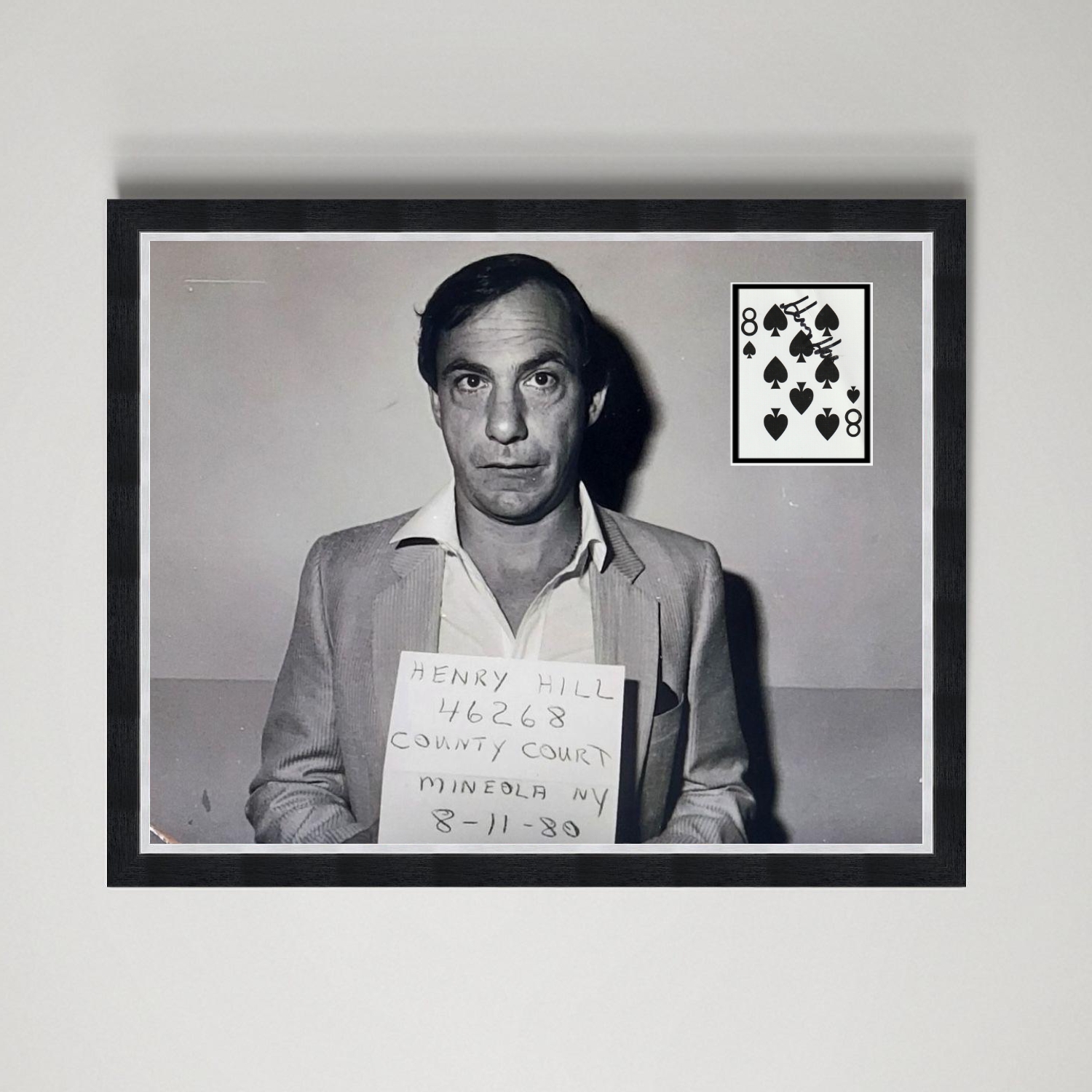 Henry Hill Signed Display - CharityStars