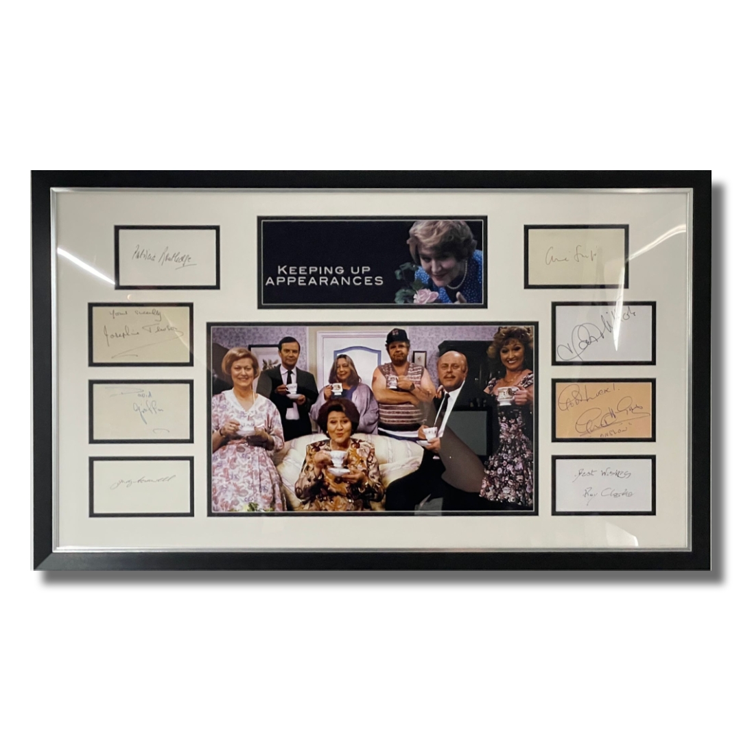 Keeping Up Appearances Cast Signed Display - CharityStars