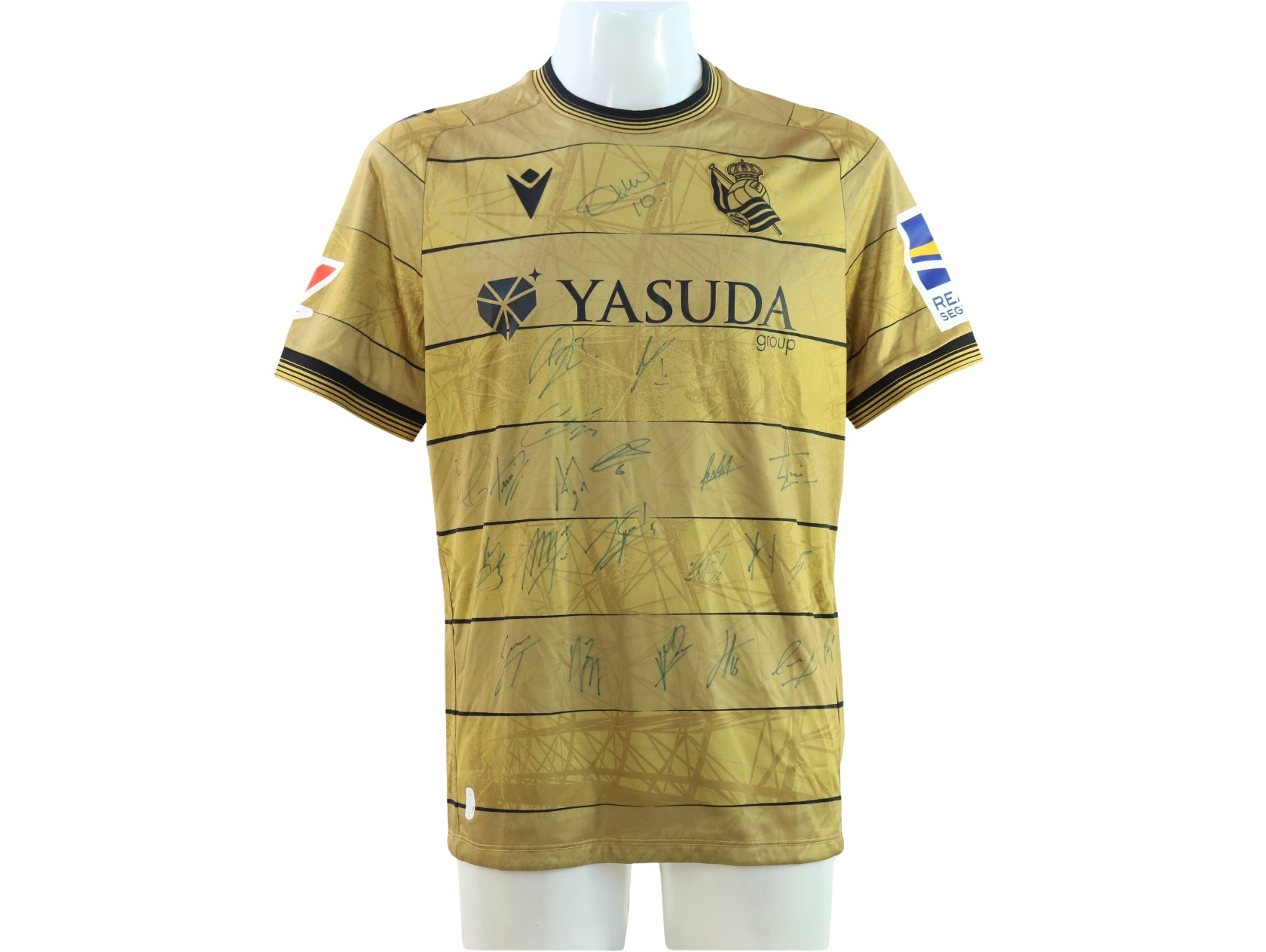 Maglia Ufficiale Real Sociedad, 2024/25 - Autografata dai Giocatori ...