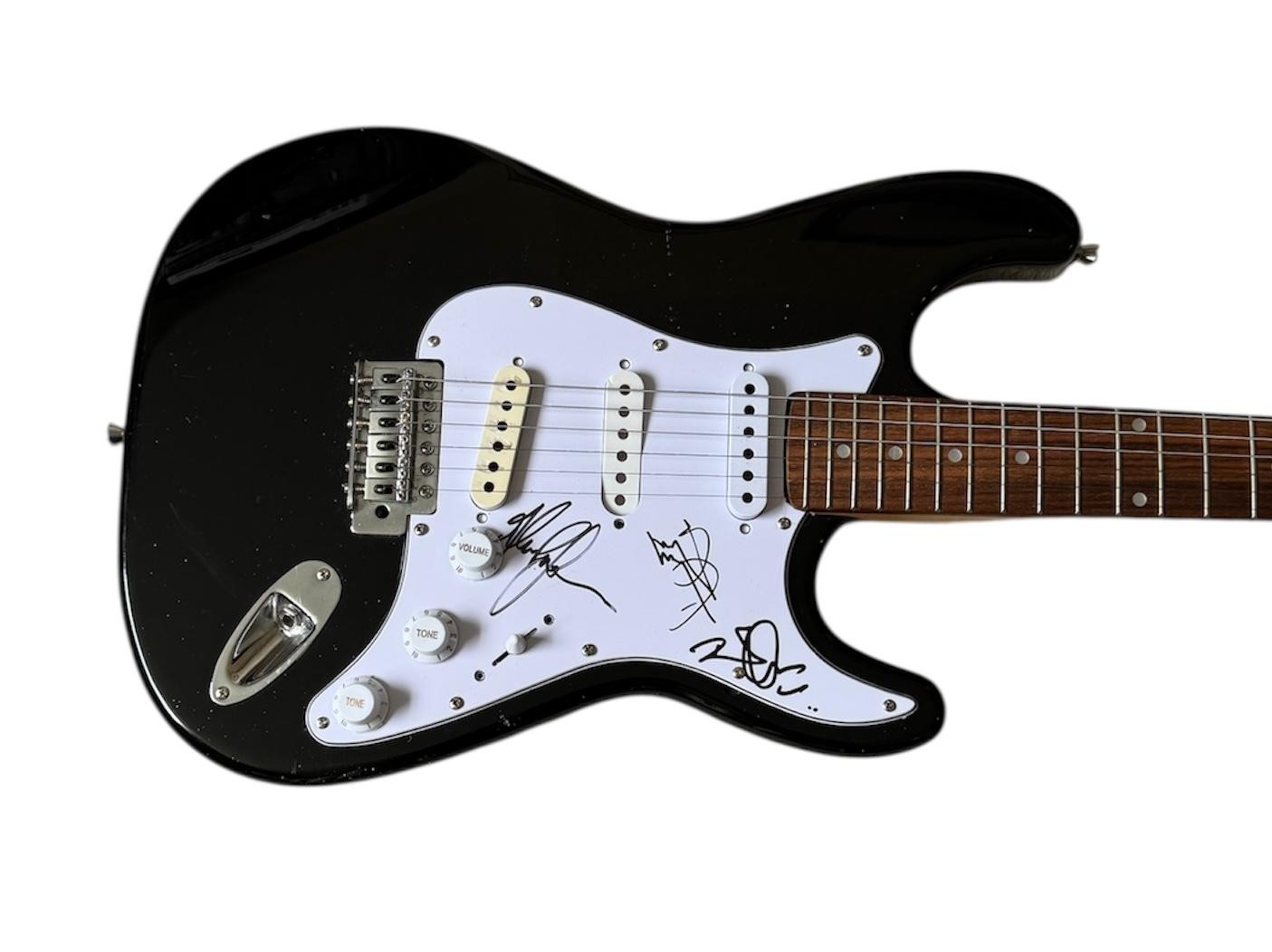 Led Zeppelin Signed Electric Guitar - CharityStars