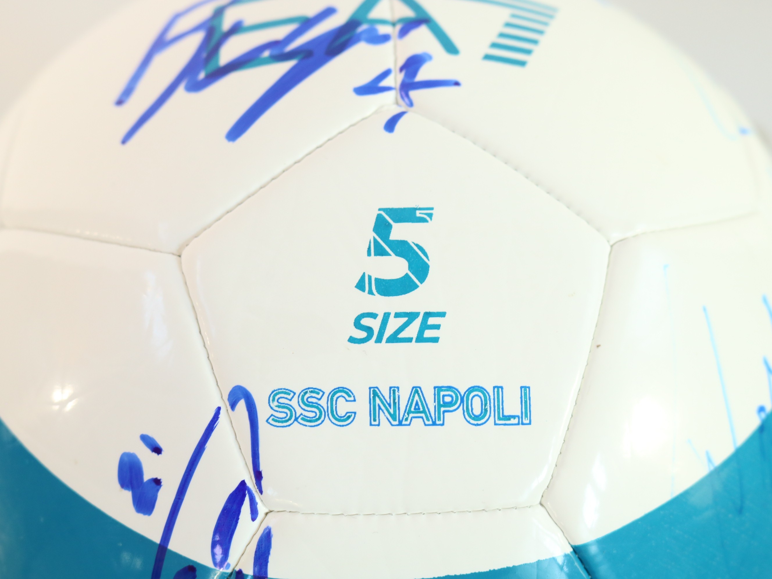 R - Official Napoli Tricolore Football, 2024/25 - Signed by the Squad ...