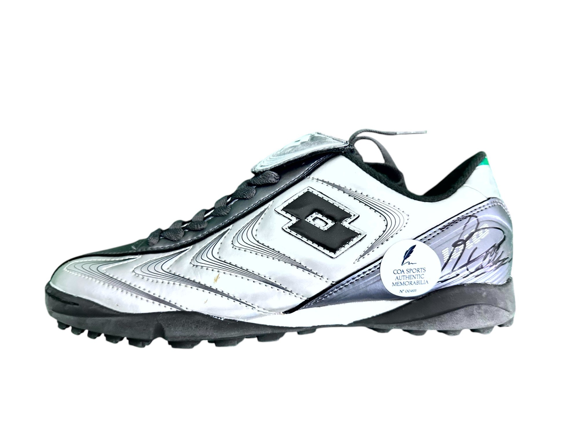 Collection of Two Lotto Match-Issued Football Shoes - Signed by ...