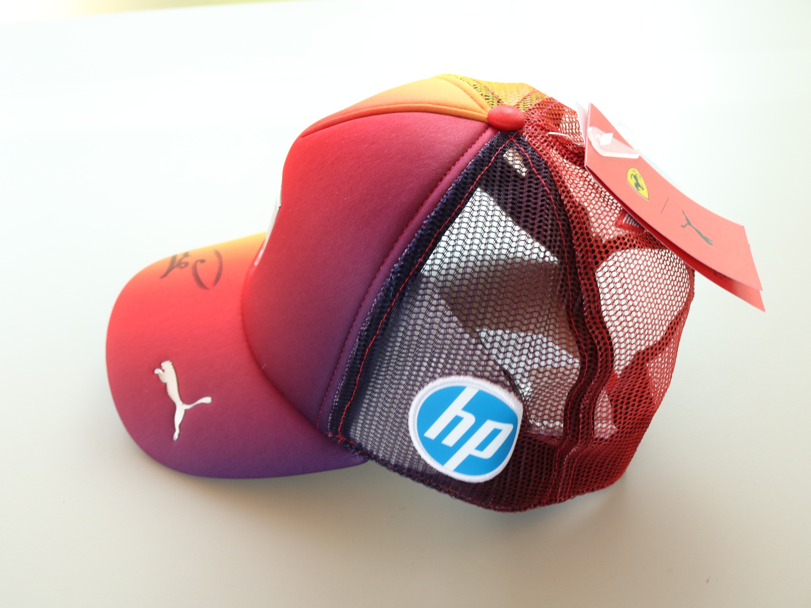 Limited Edition Silverstone Hamilton's Scuderia Ferrari Signed Cap ...