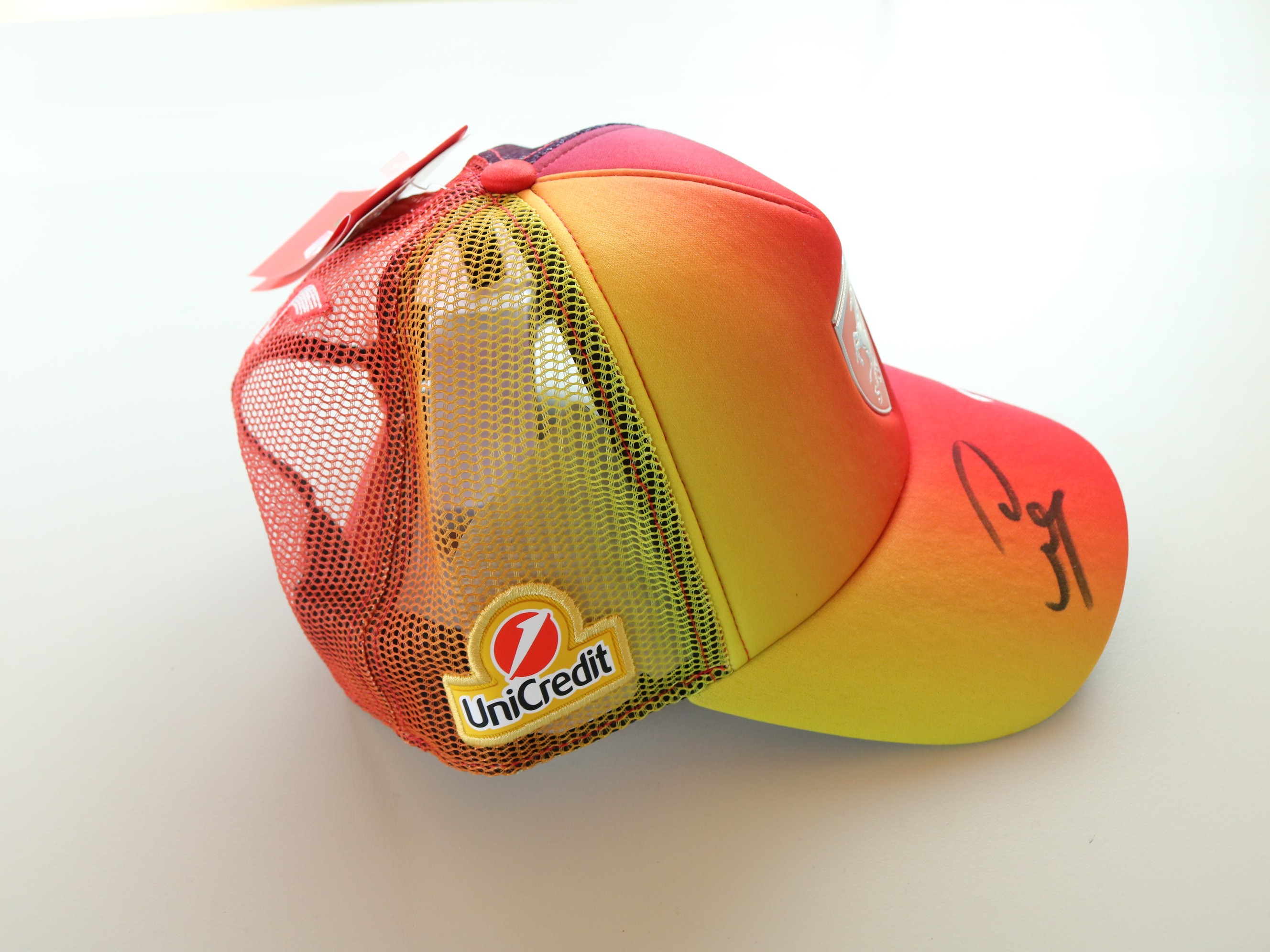 Limited Edition Silverstone Hamilton's Scuderia Ferrari Signed Cap ...