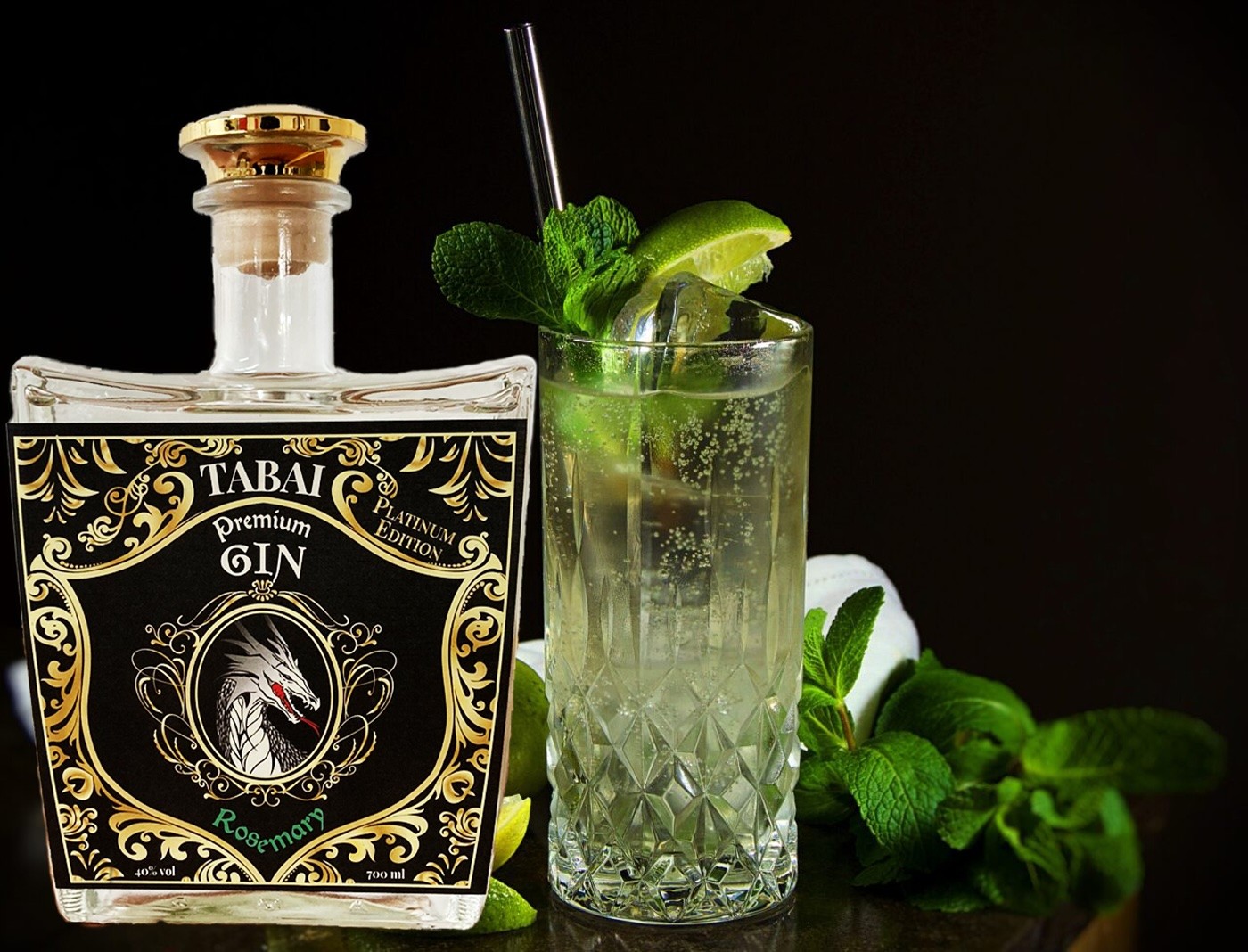 Gin Premium Rosemary - Platinum Edition - CharityStars