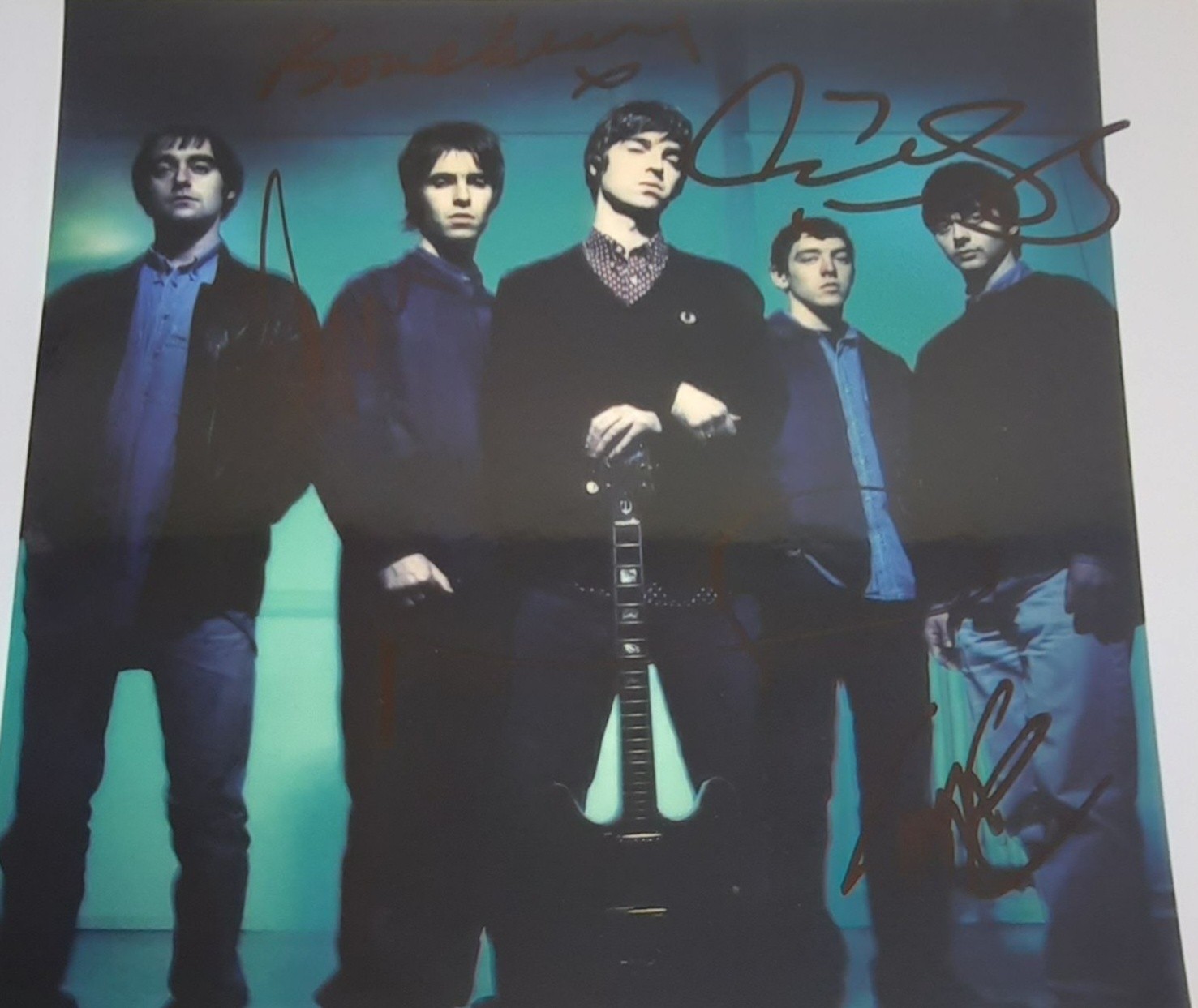Oasis Signed and Framed Photograph - CharityStars