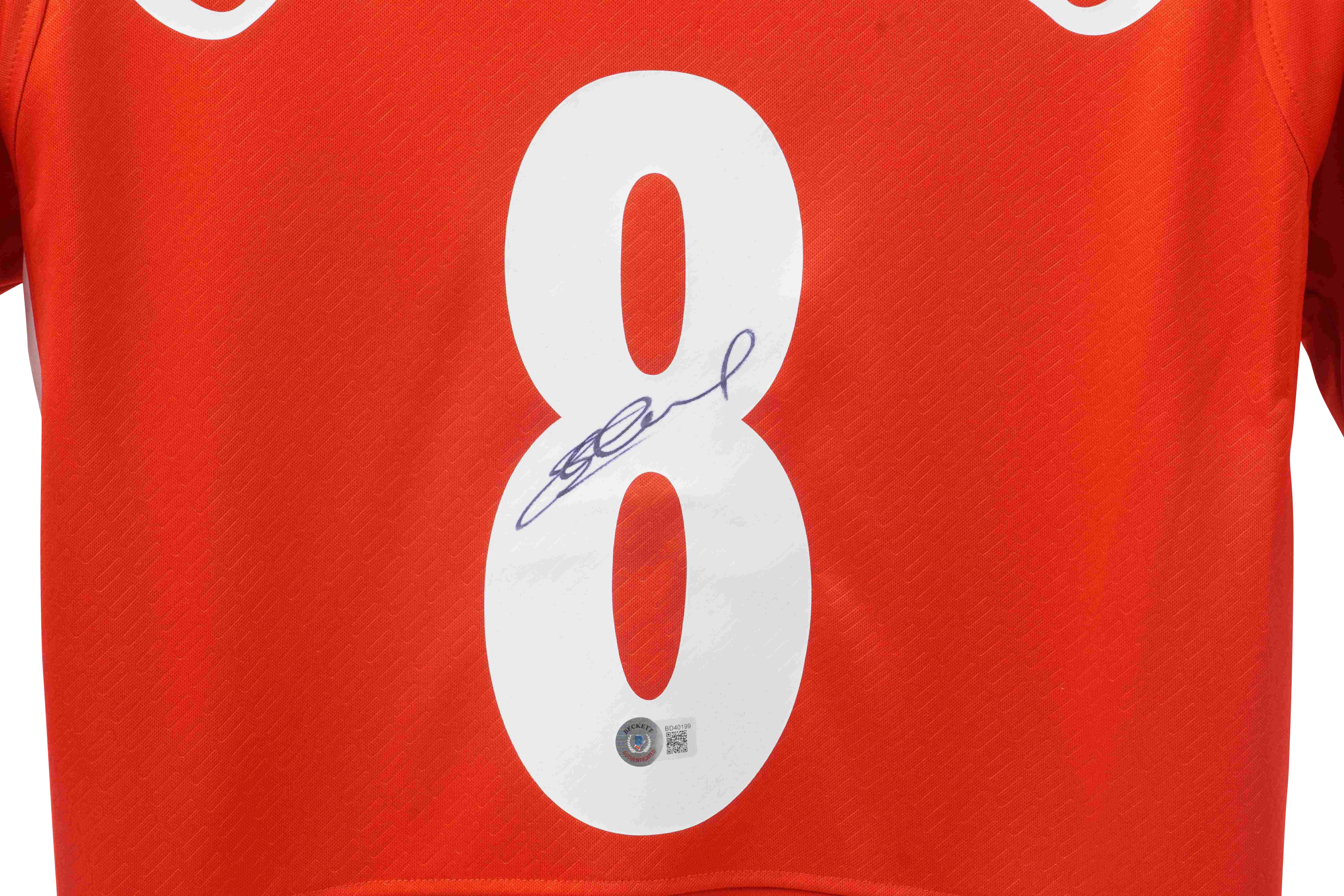 Steven Gerrard's Liverpool FC Signed Replica Shirt - CharityStars