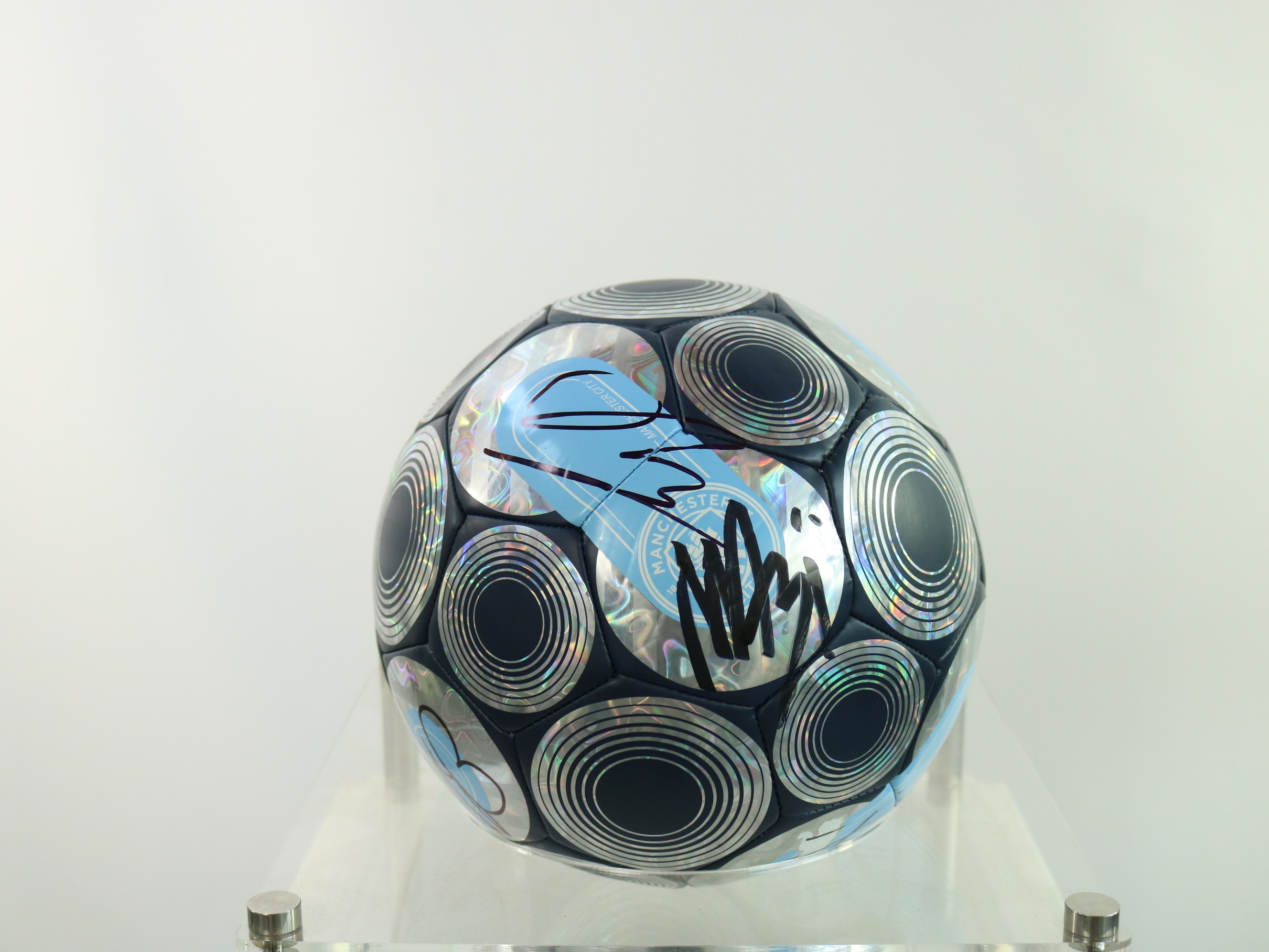 Official Manchester City Ball, 2024/25 - Signed by the players ...