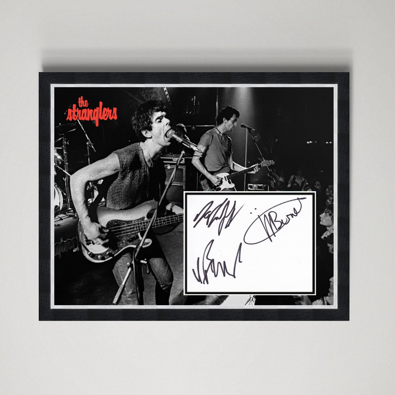 The Stranglers Signed Display - CharityStars