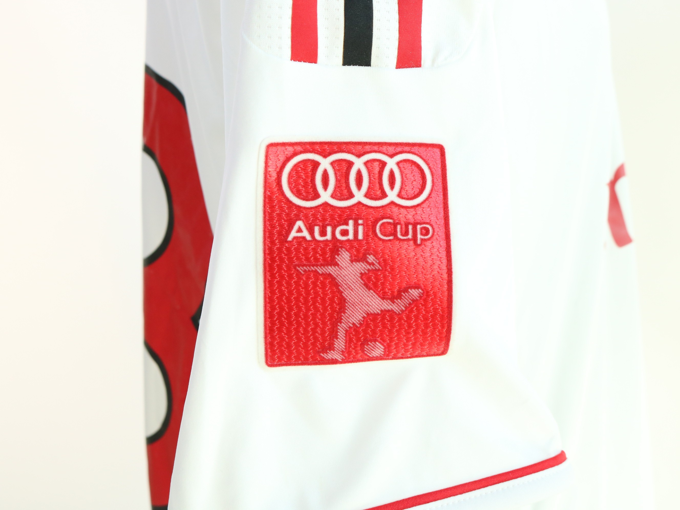R Thiago Silva s Match Issued Shirt Bayern Monaco Vs Milan Audi Cup