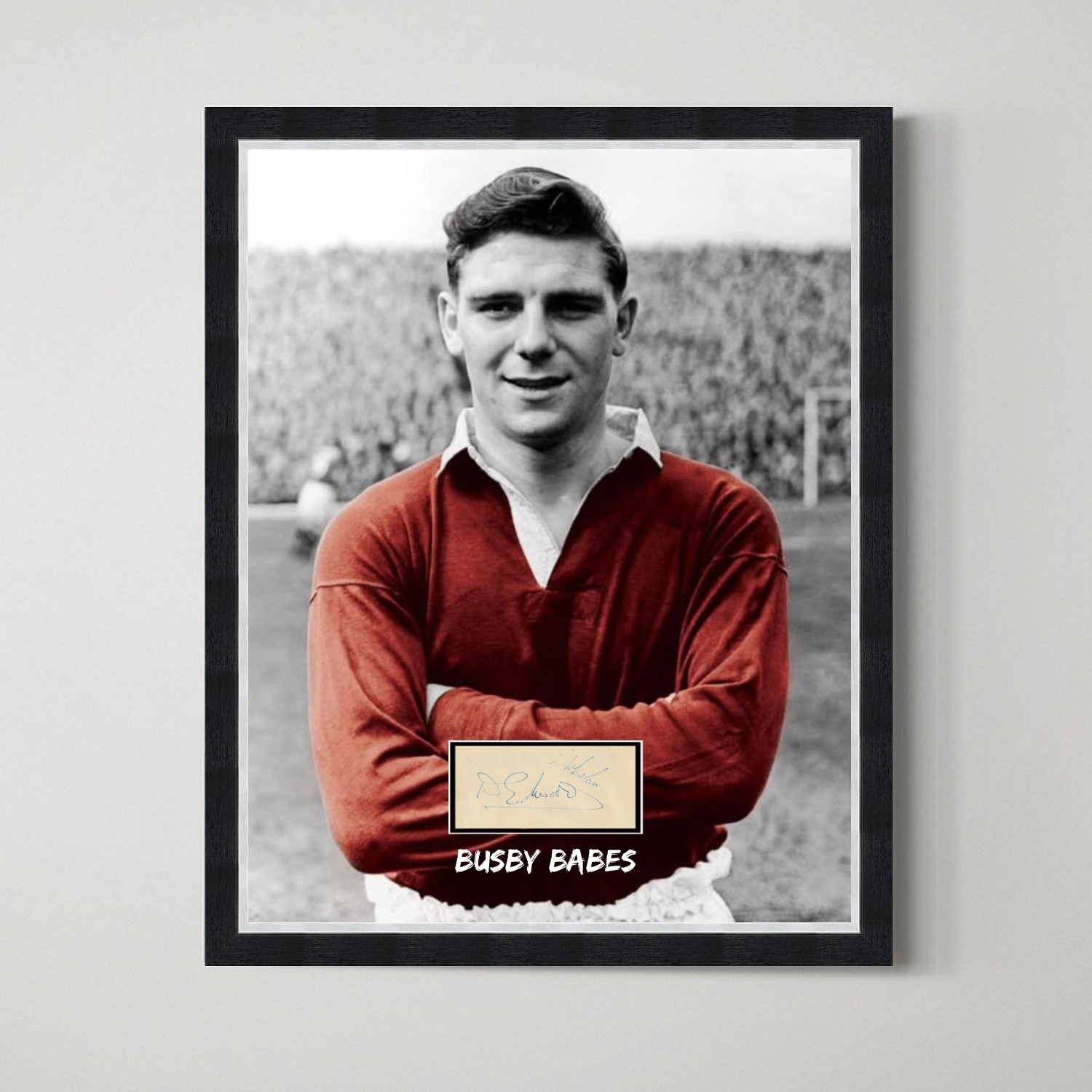 Duncan Edwards e Liam Whelan - Busby Babes - Display incorniciato ...