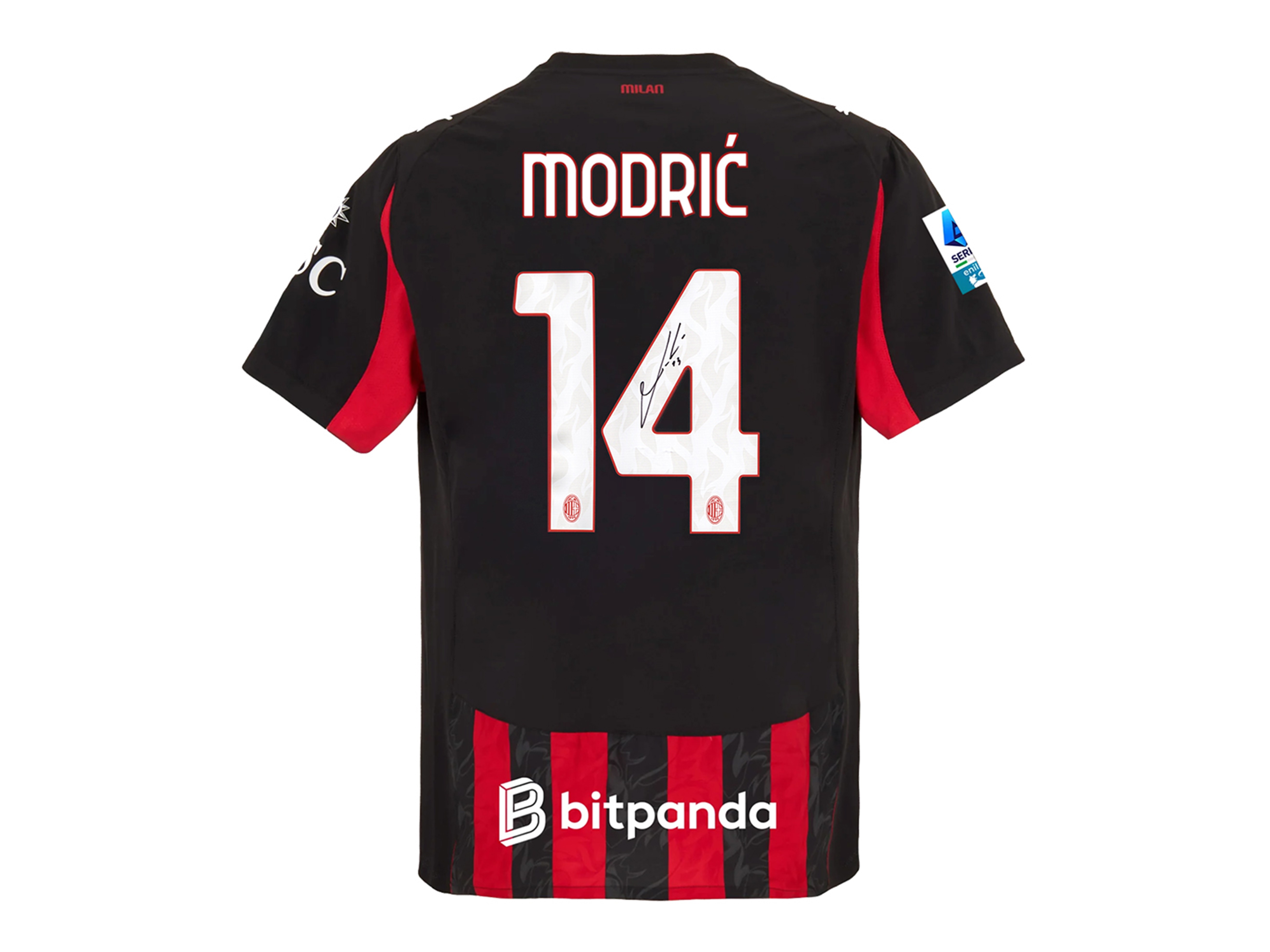 Modric's Milan 2025/2026 Signed Official Shirt - CharityStars