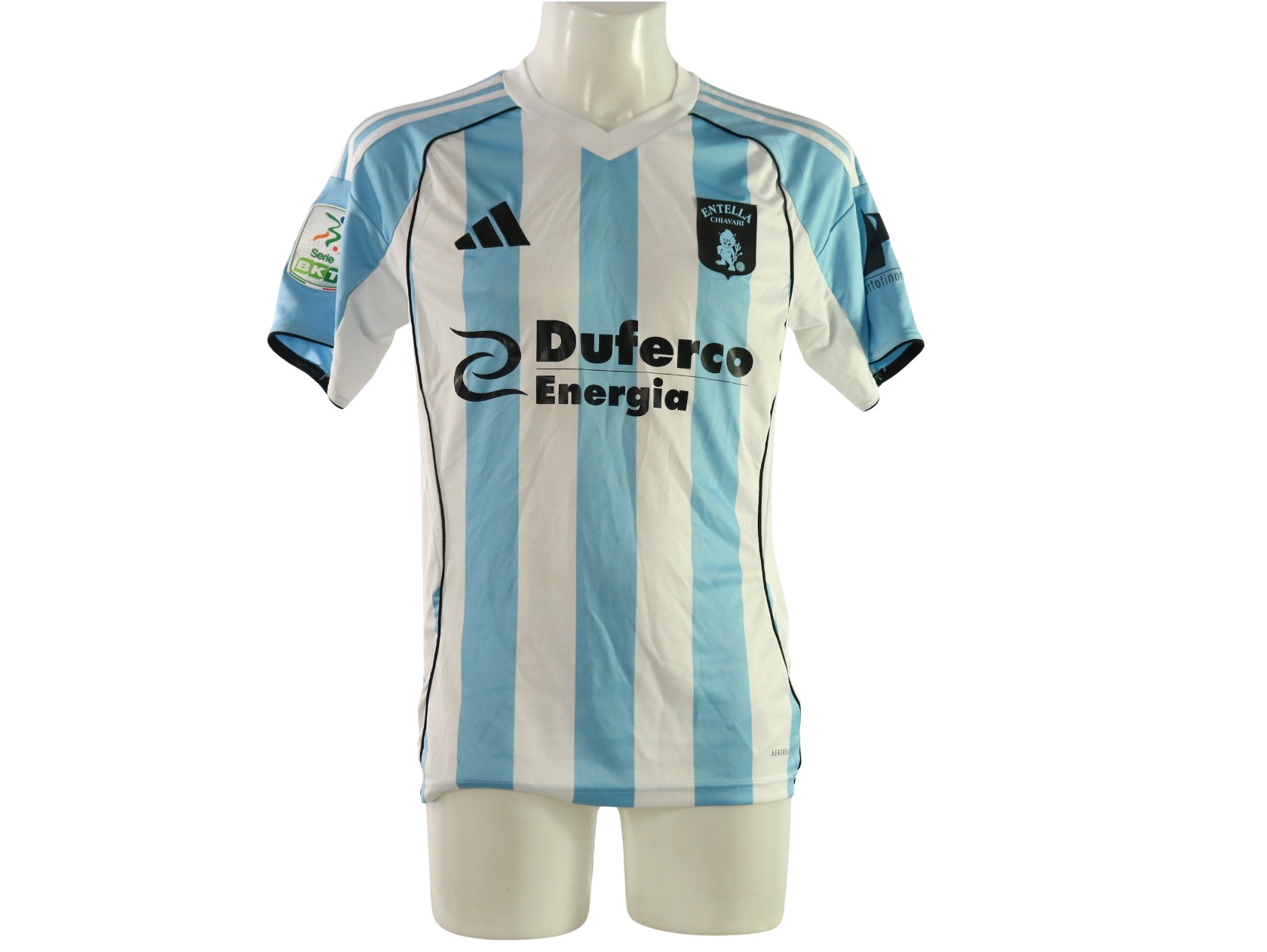 Parodi's Signed Unwashed Shirt, Virtus Entella vs Monza 2026 ...