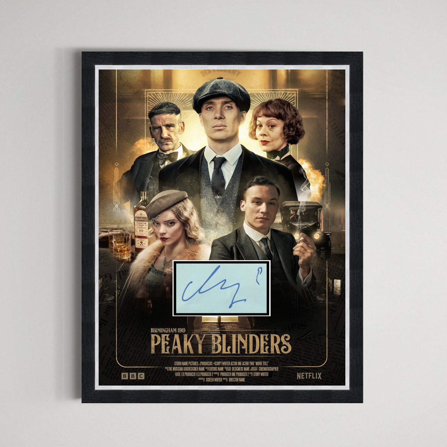 Cillian Murphy Signed Peaky Blinders Display - Exclusive Memorabilia ...