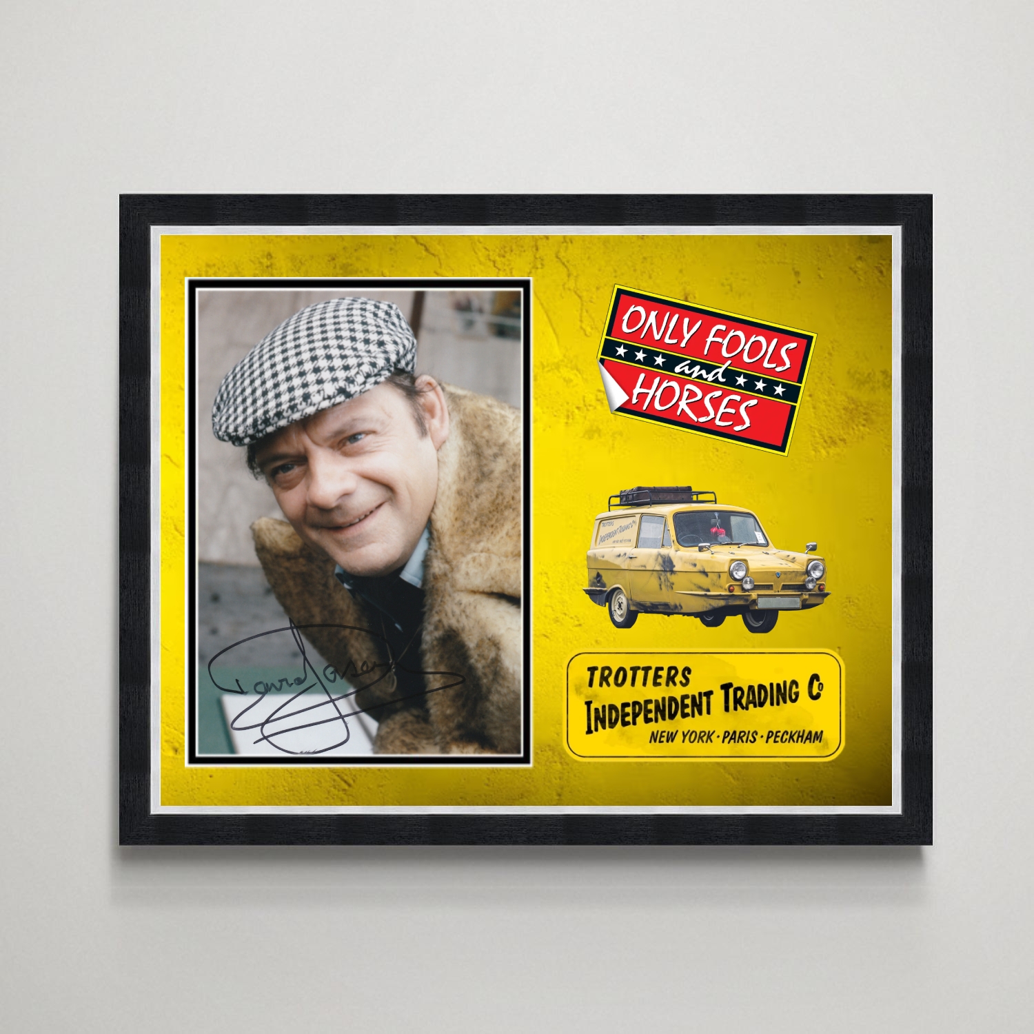 David Jason Signed Only Fools and Horses Display - CharityStars