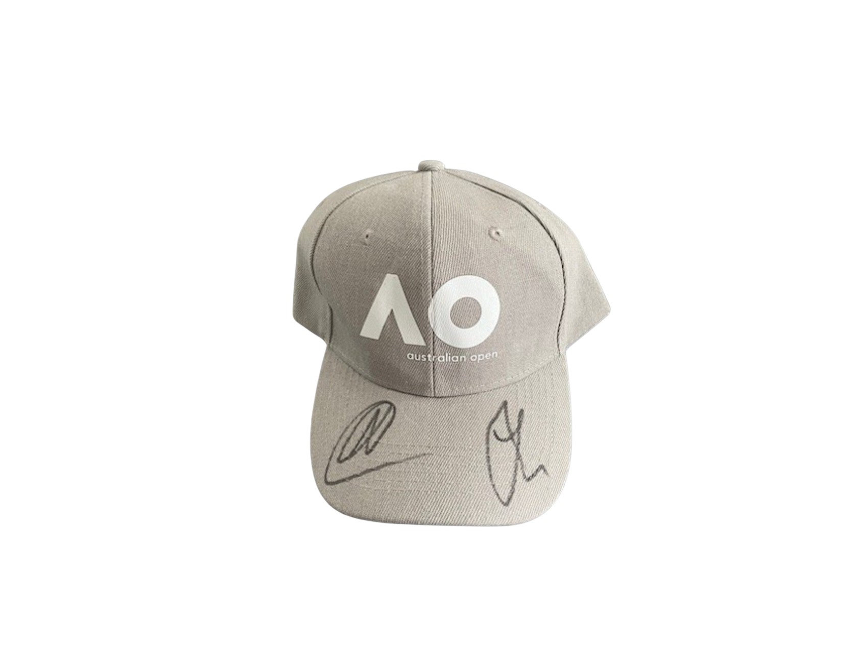 Australian Open Cap - Signed by Jannik Sinner and Novak Djokovic ...