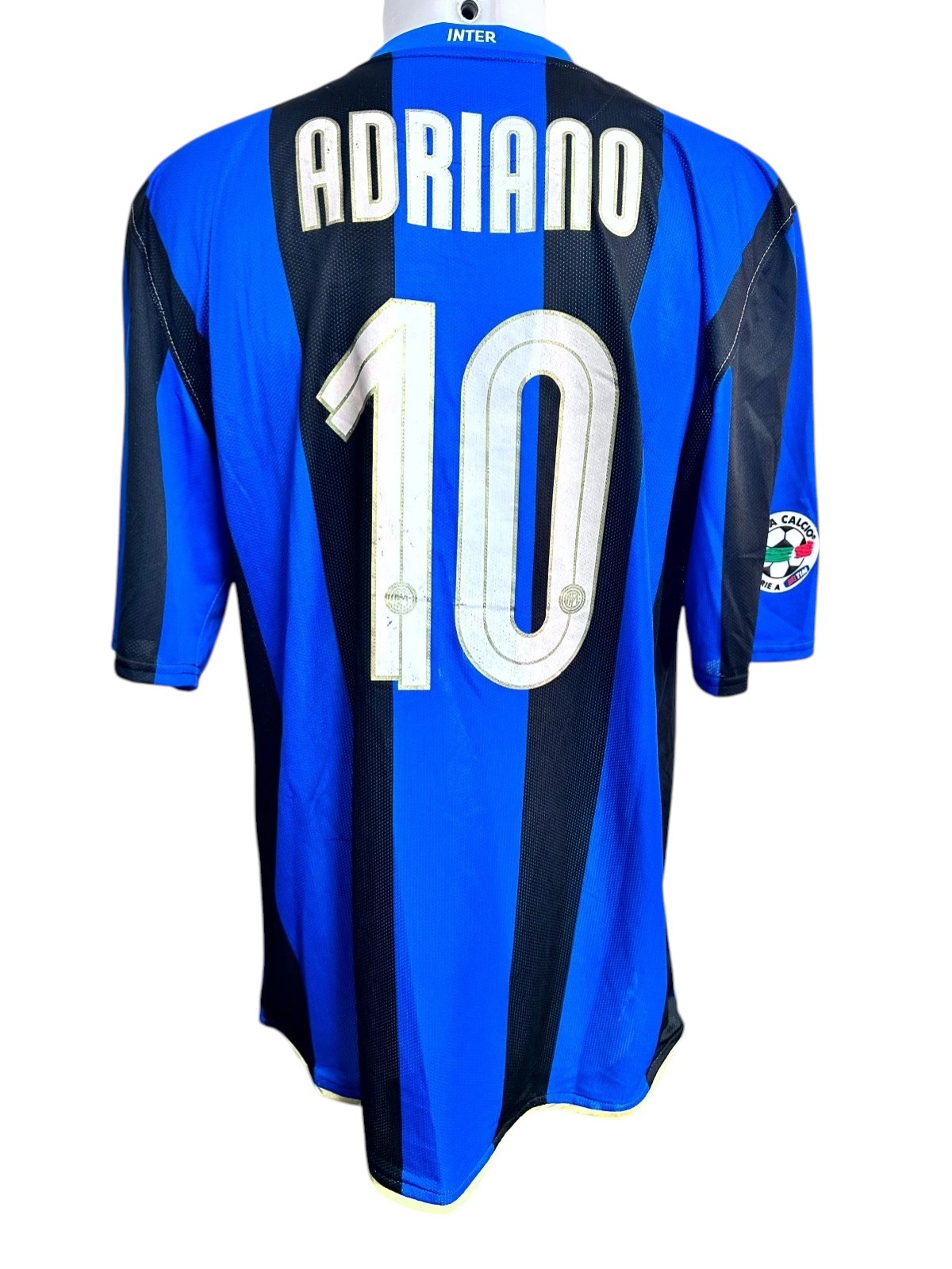 Adriano'a Match-Issued Shirt, Udinese vs Inter 2009 - Special Sponsor ...
