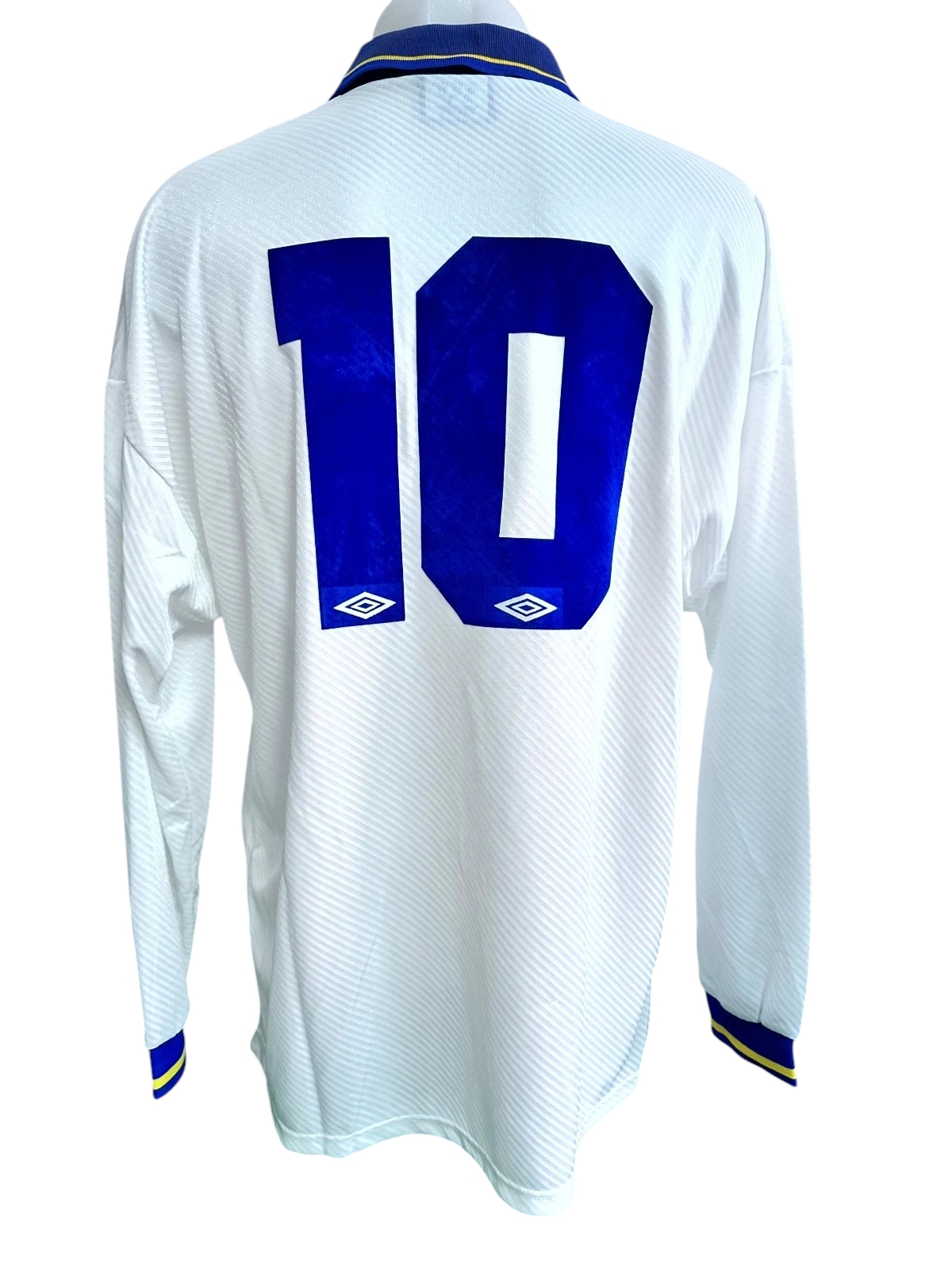 Zola's Match-Worn Shirt, Roma vs Parma 1993 - Lecce Exclusive Shirts ...
