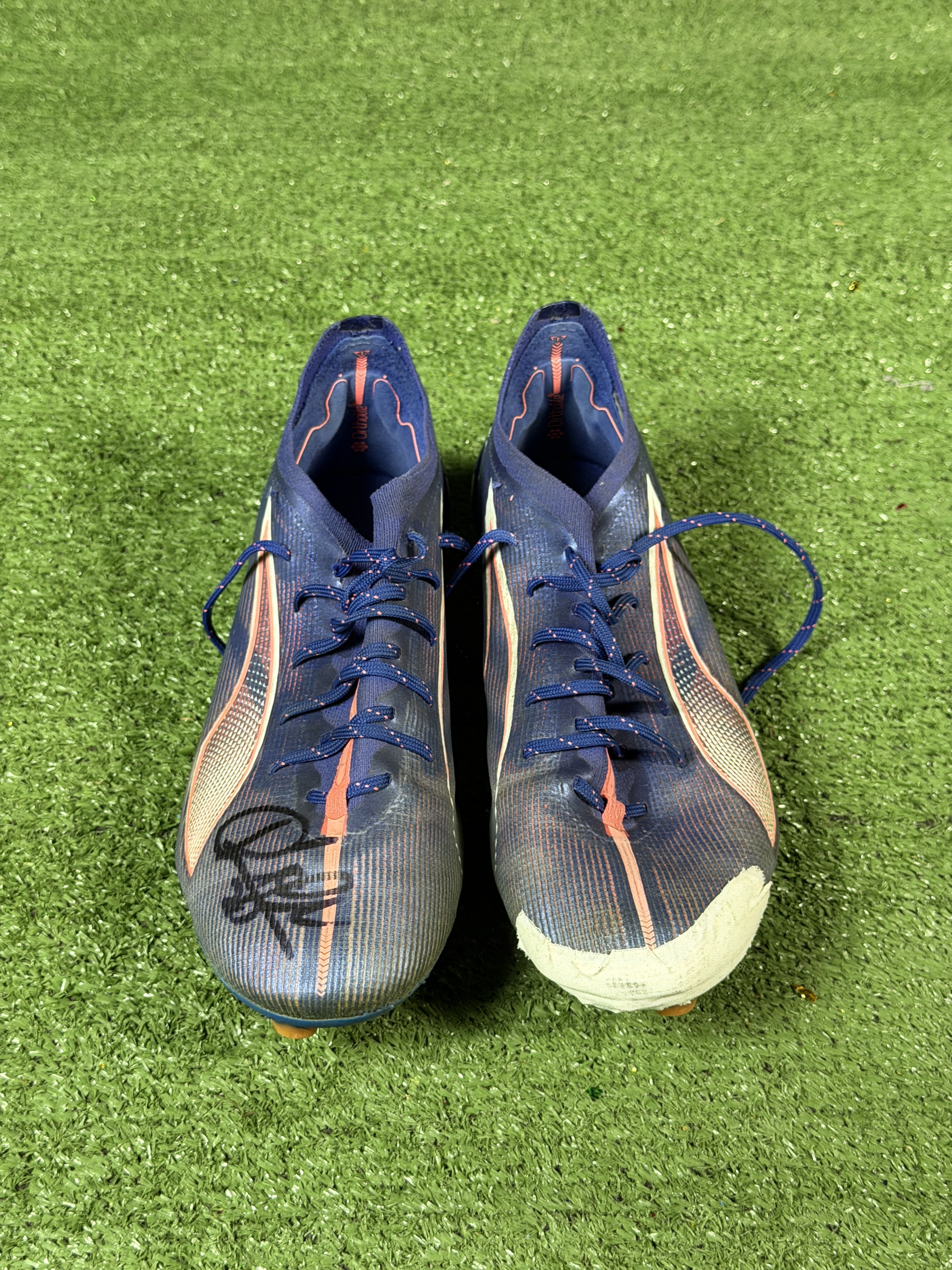 Kofler's Sudtirol Signed Match-Worn Puma Football Shoes, 2025/26 ...