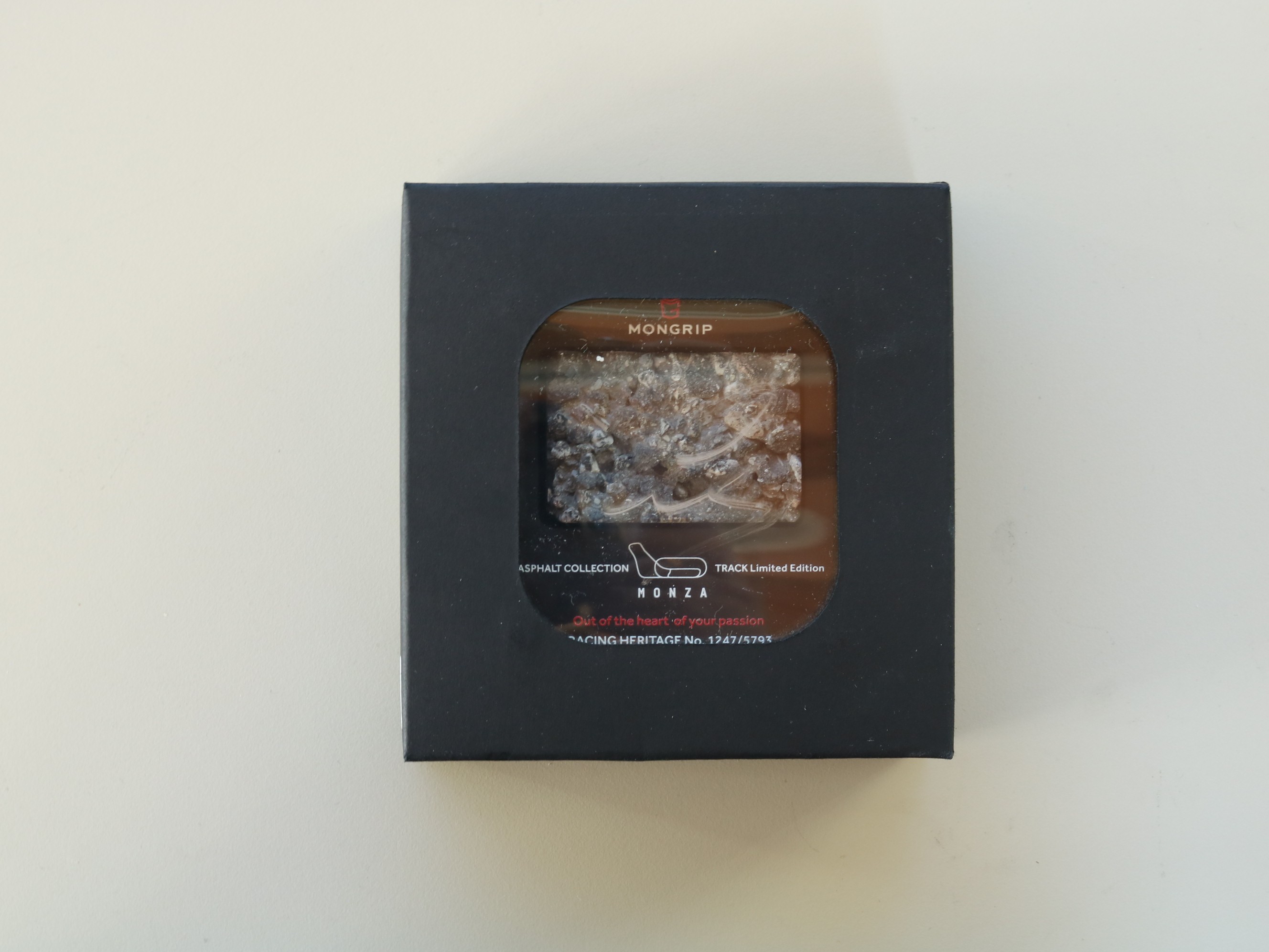 Relic with an Authentic Piece of Asphalt from the Autodromo Nazionale ...