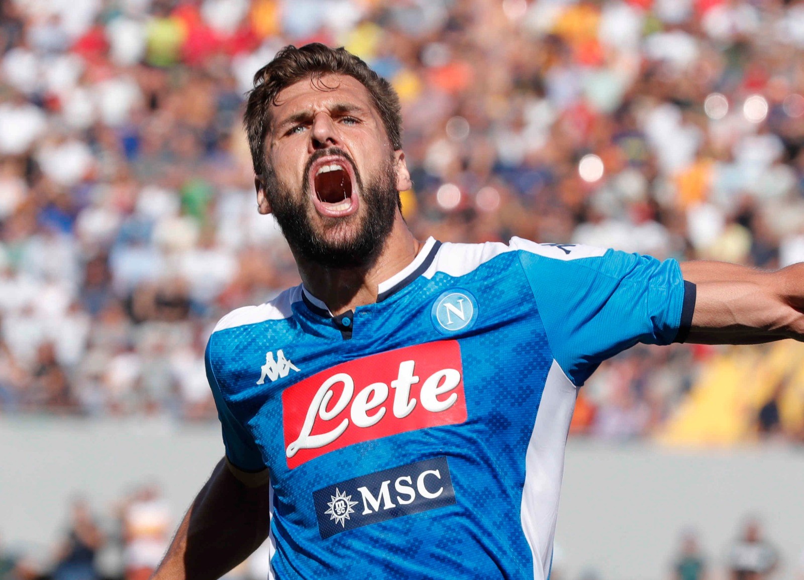 Llorente Official Napoli Signed Shirt, 2019/20 - CharityStars