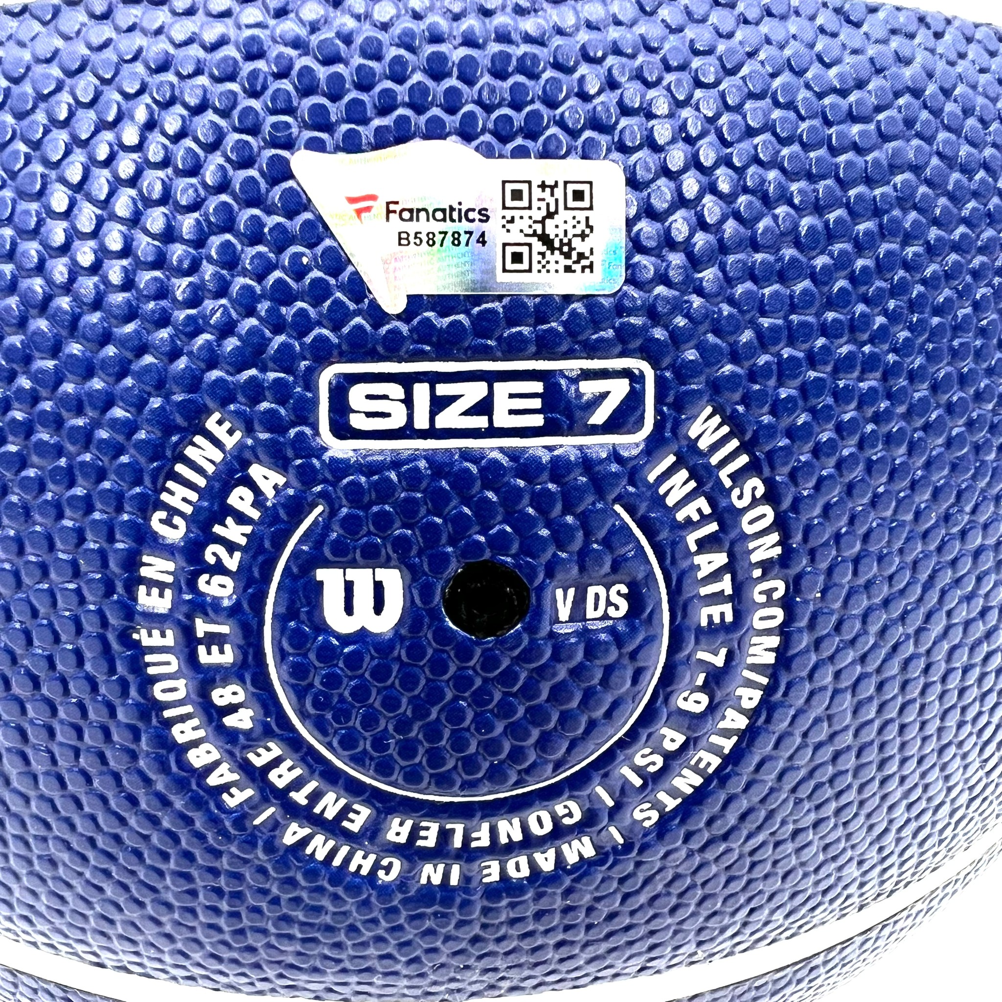 Anthony Edwards Signed Minnesota Timberwolves Basketball - CharityStars
