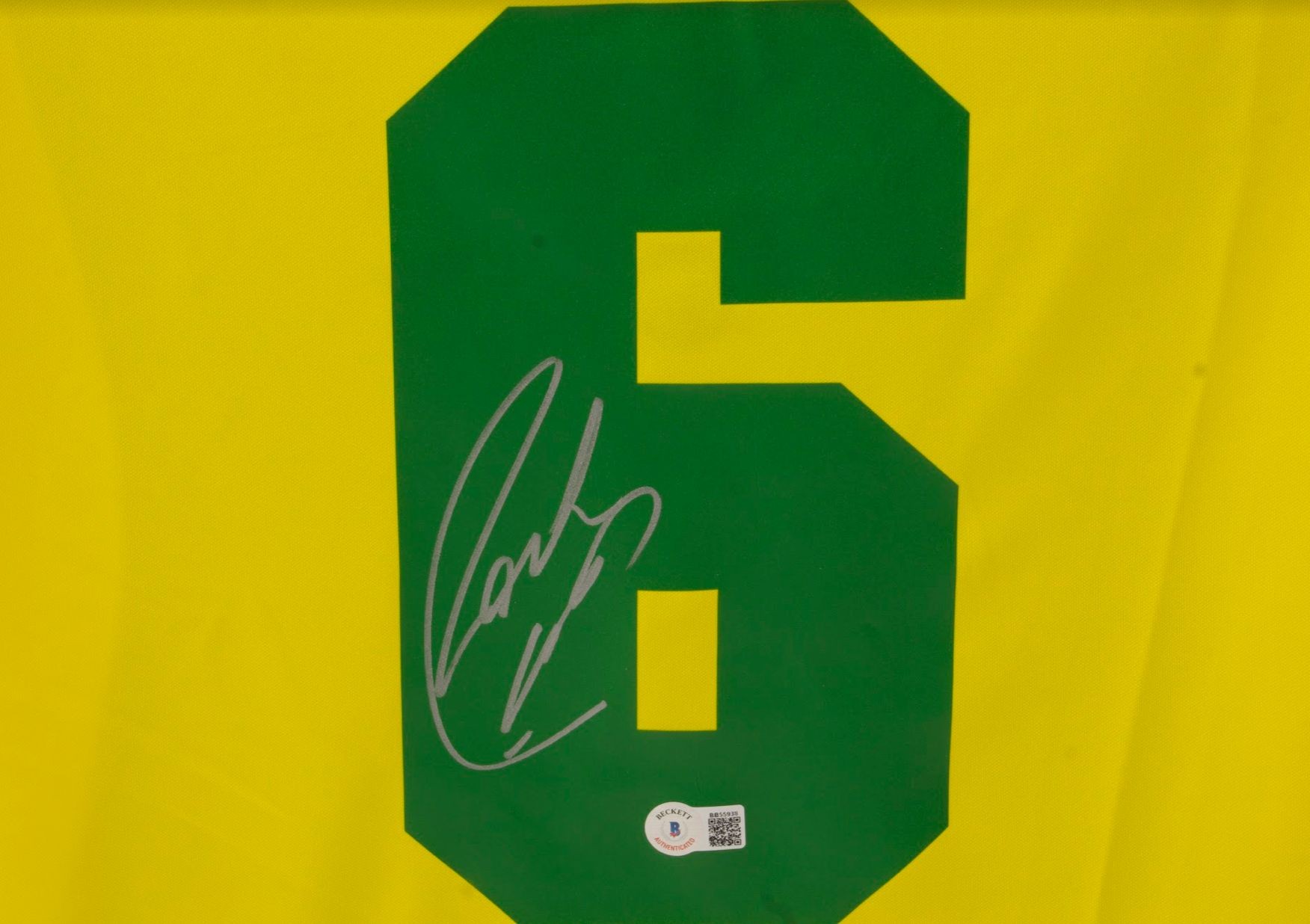 Roberto Carlos' Brazil Signed Shirt - CharityStars
