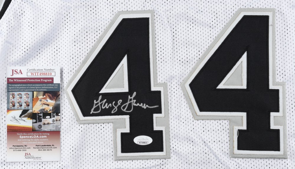 George Gervin Signed Jersey - CharityStars