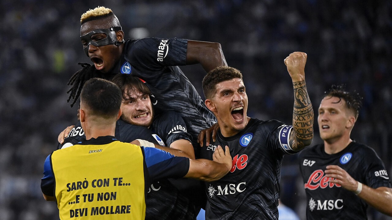 Official Napoli Football, 2022/23 - Signed by the Squad - CharityStars