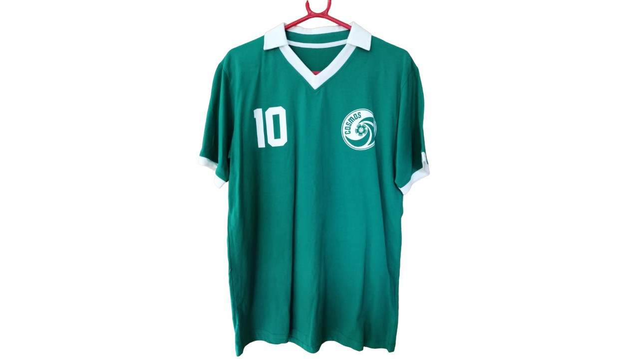 Pelé New York Cosmos Signed Shirt - CharityStars